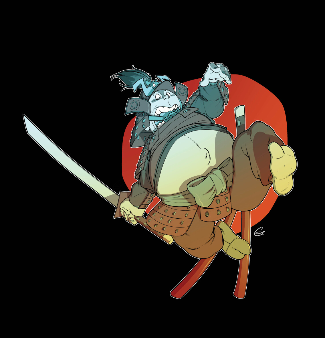 ArtStation - Samurai Fury