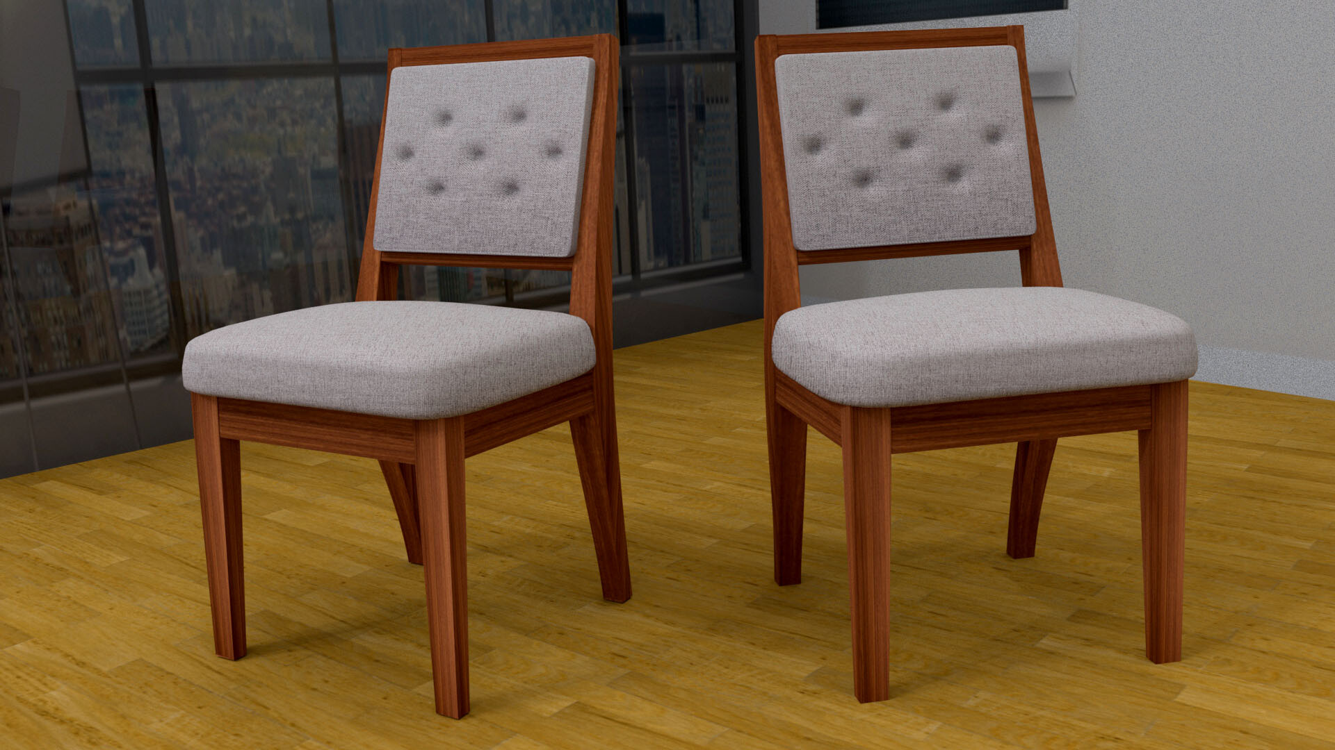 ArtStation - 3d chair modeling