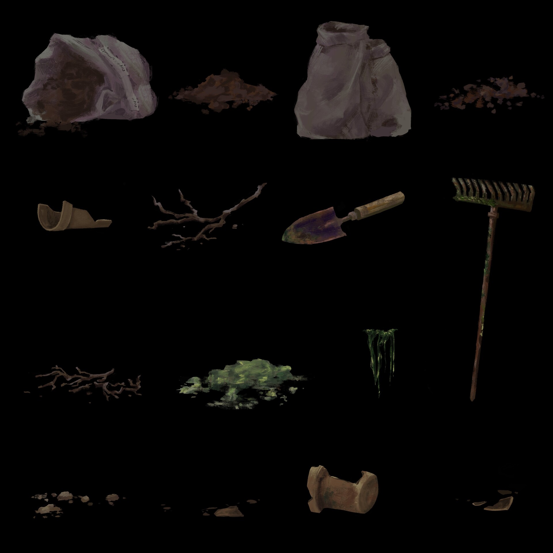 ArtStation - Props 2D _ Sewer