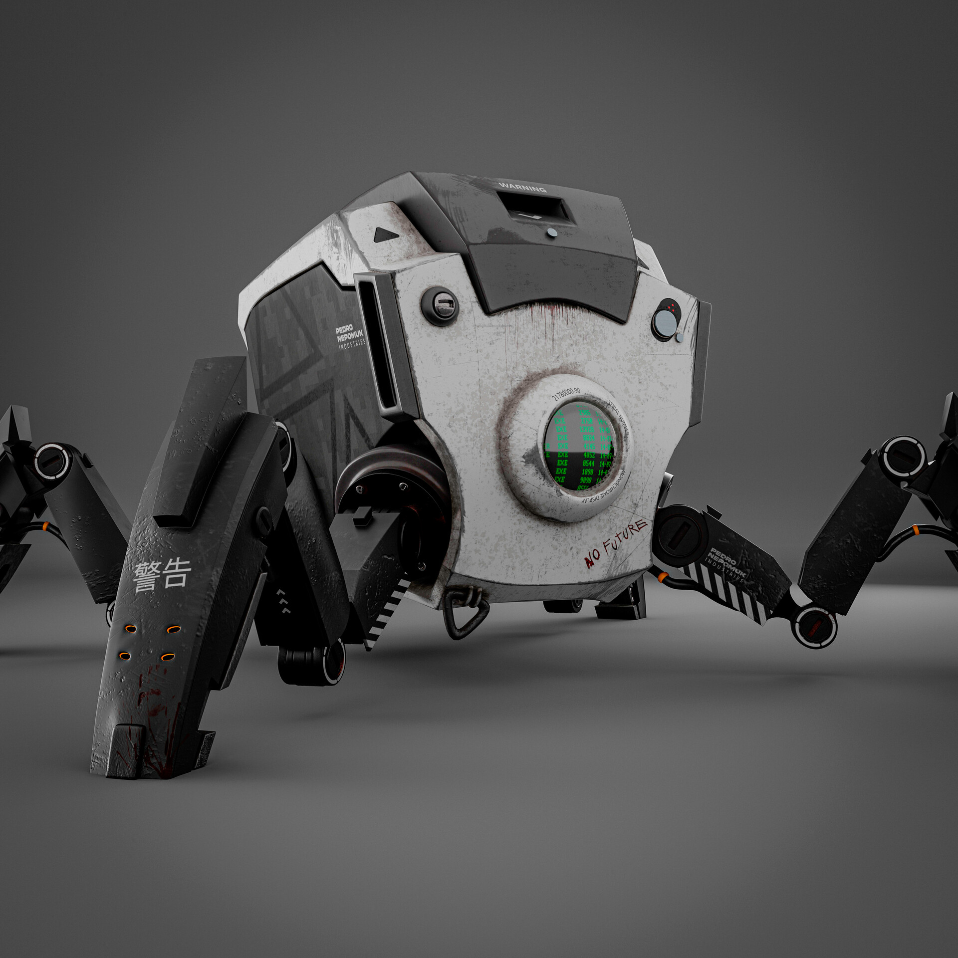 ArtStation - Spider Mech Robot