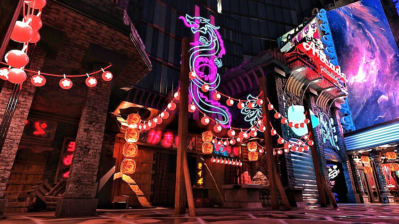 ArtStation - CYBER PUNK STREET