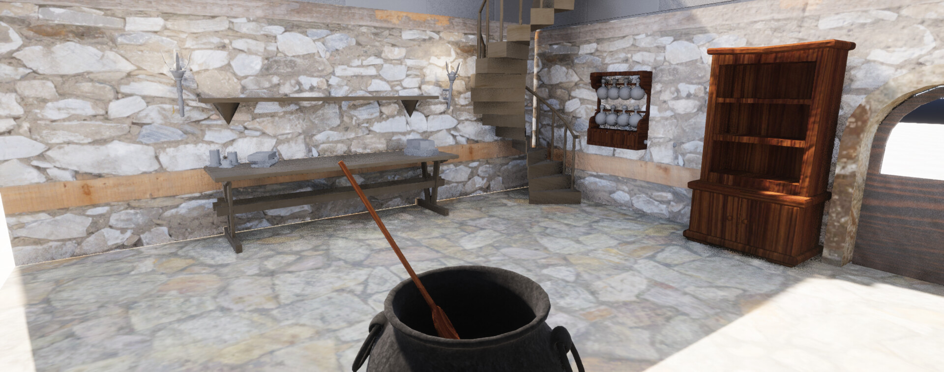 Angeleea Sanchez - Ritual Room - Environment Art