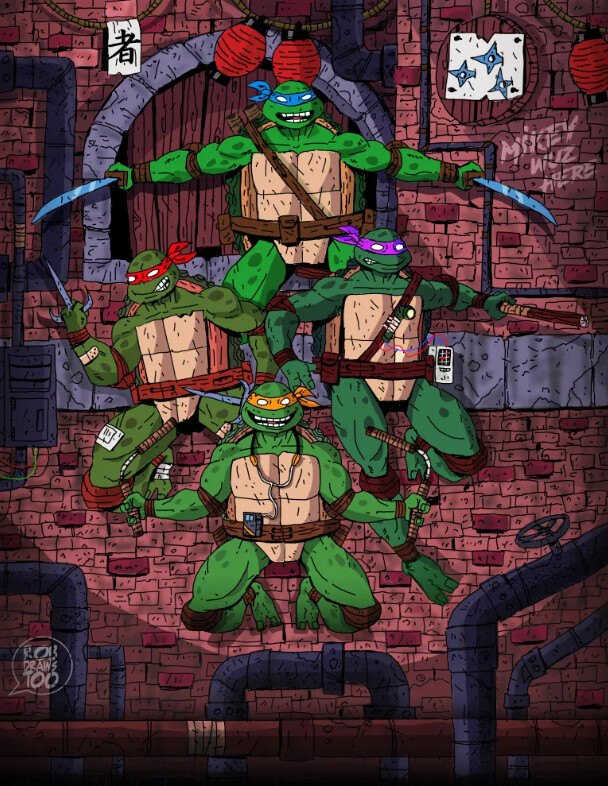 ArtStation - Turtle Power