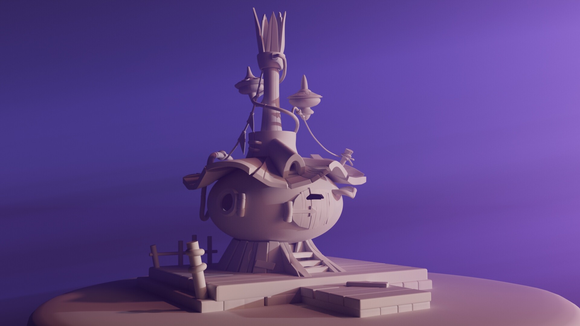 ArtStation - Tiny house