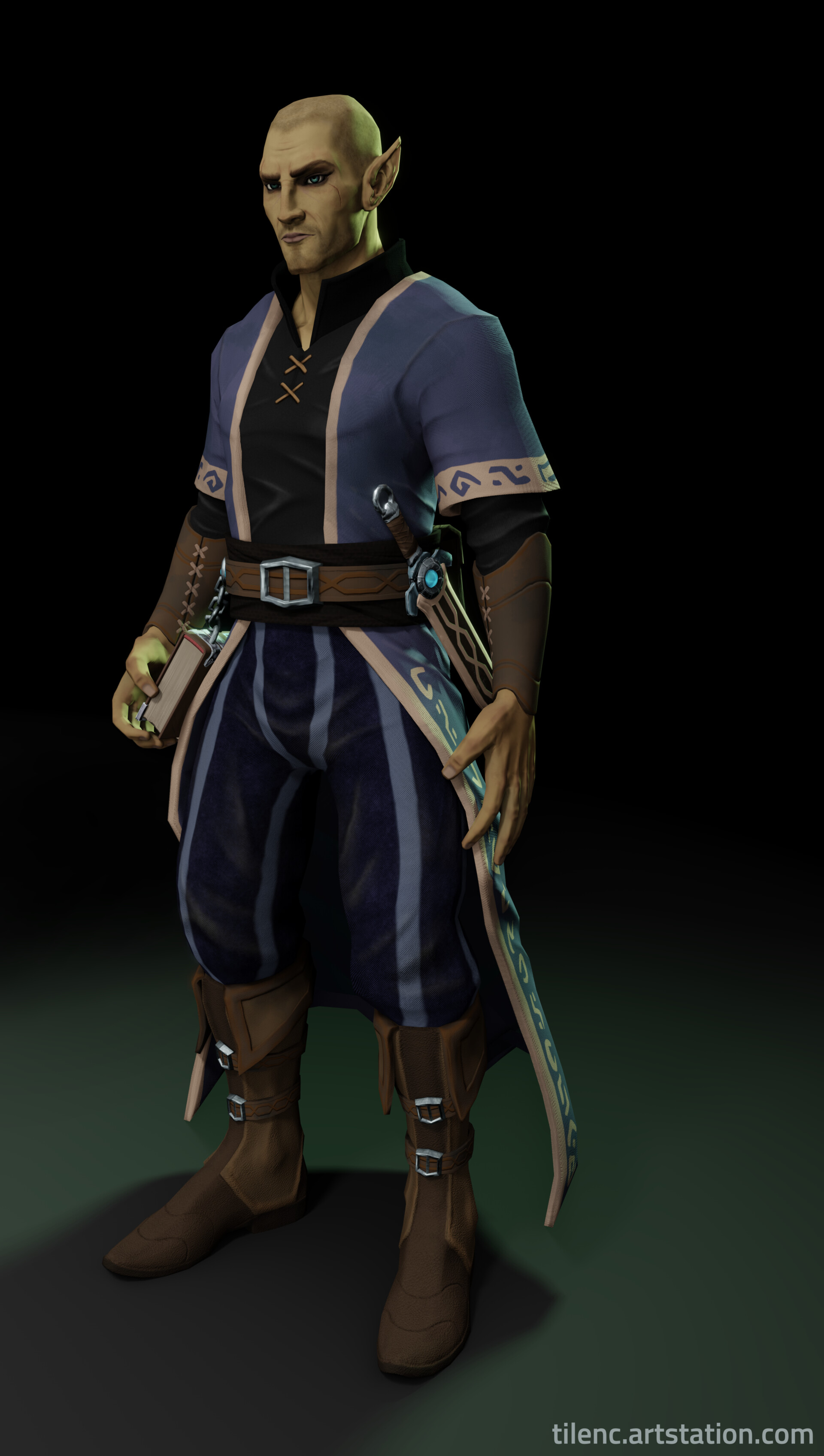 Tilen Curin - High Elf Wizard