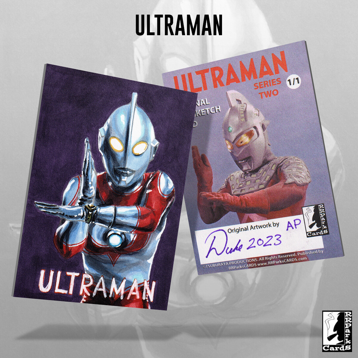 David Duke - Ultraman Artist Proof Sketch Cards