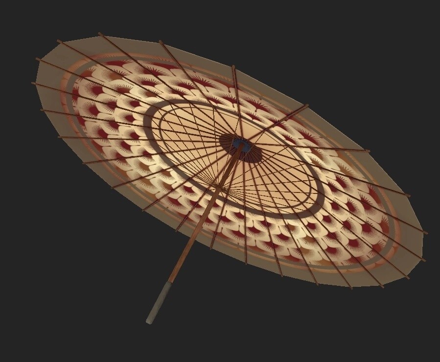 ArtStation - Japanese Umbrellas