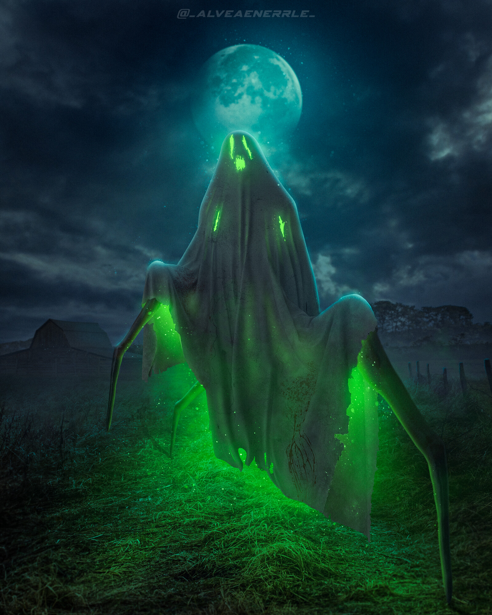 ArtStation - Creepy ghost with paws!