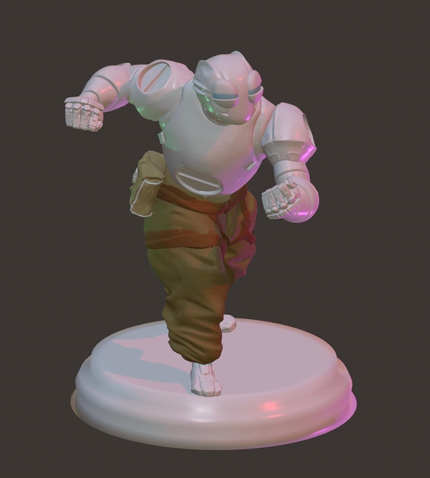 ArtStation - Atomic Robo - 3D sculpt