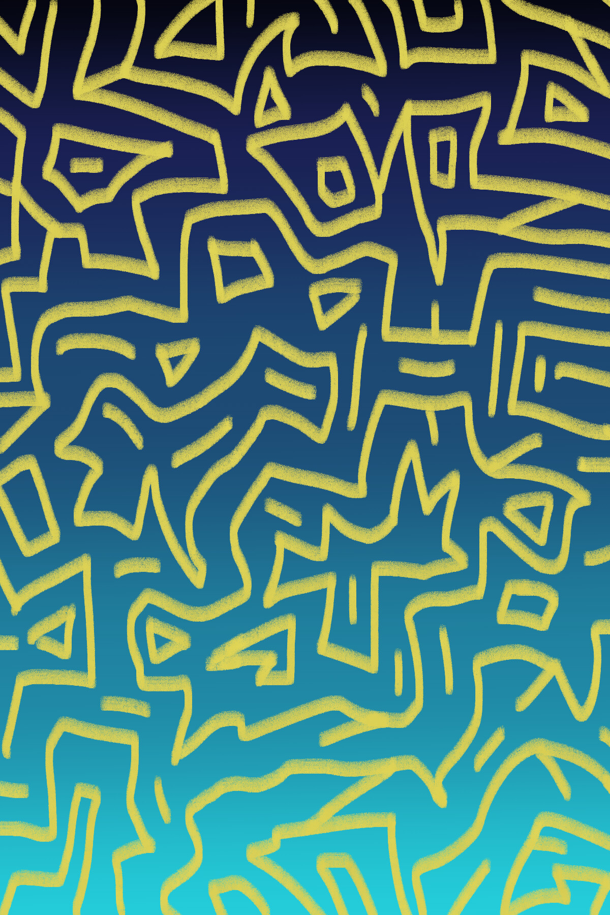 ArtStation - Abstract Patterns w/ Gradient