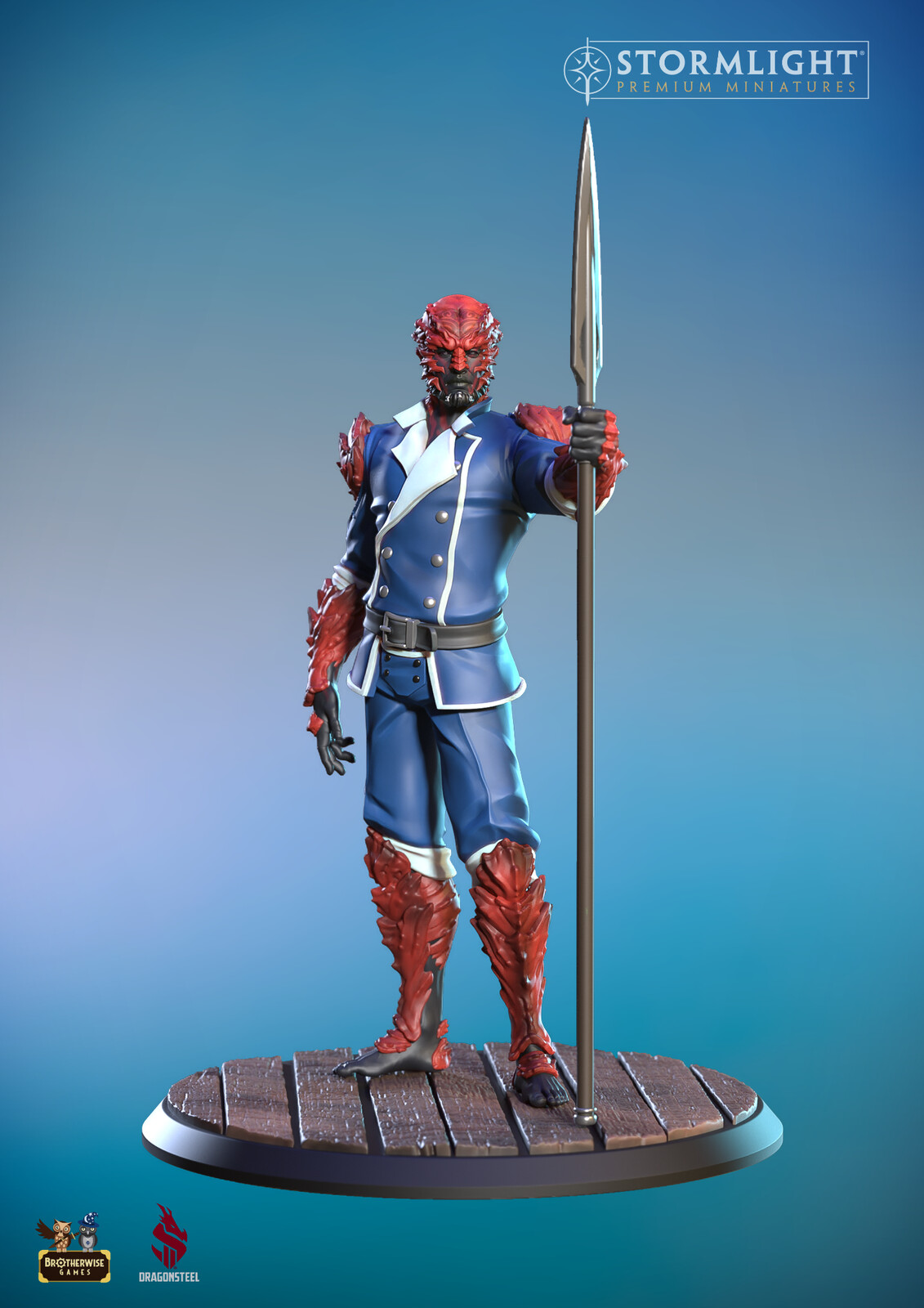 Iurie Barbaneagra - Stormlight Archive Miniatures: Bondsmith Dalinar ...