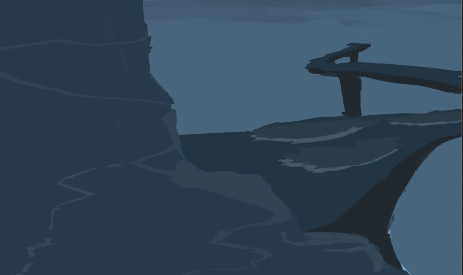 ArtStation - midnight sketch