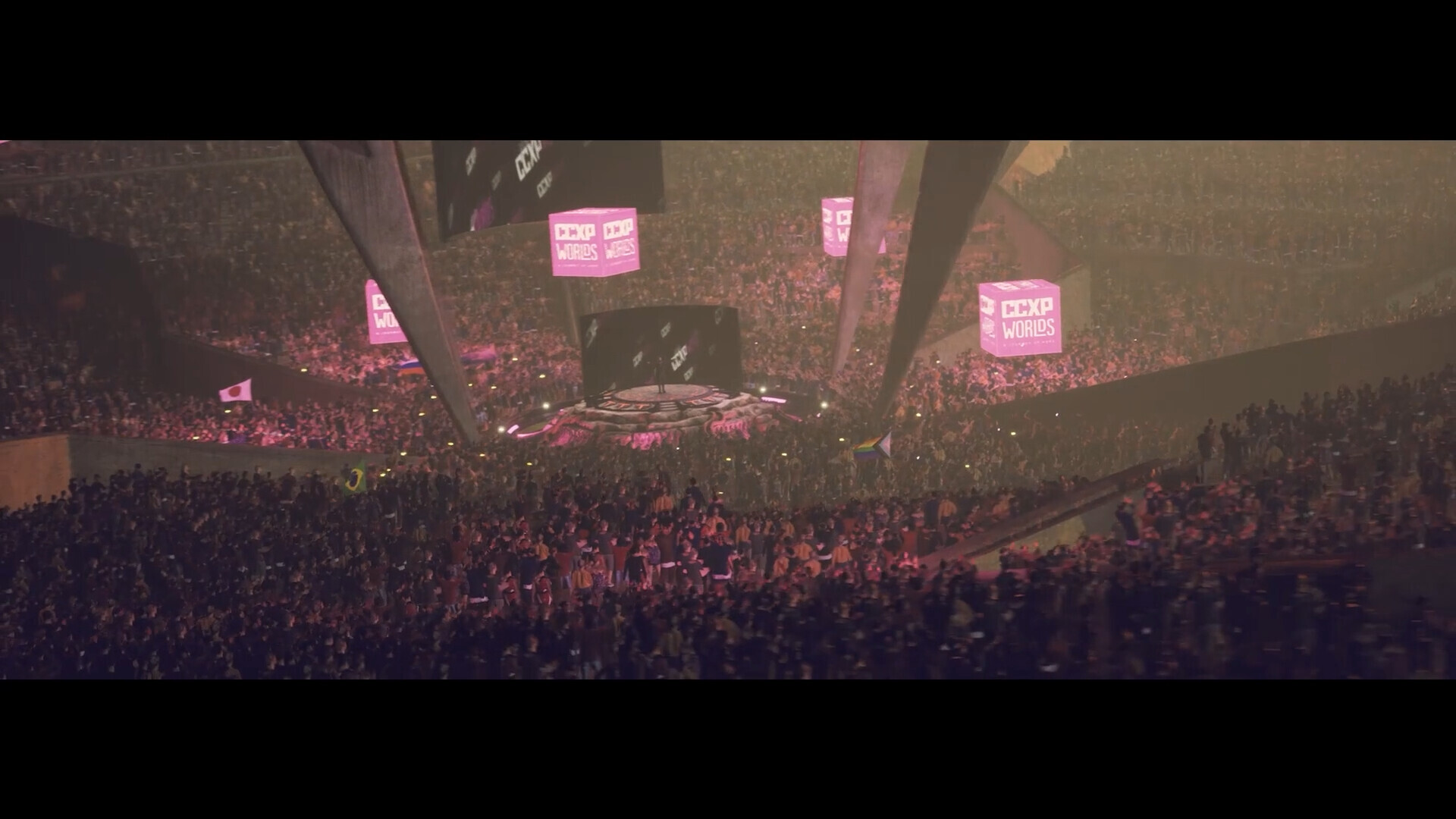 Pavlo H. De Cicco - CCXP Arena Thunder, Crowd, Shader and Particle FXs