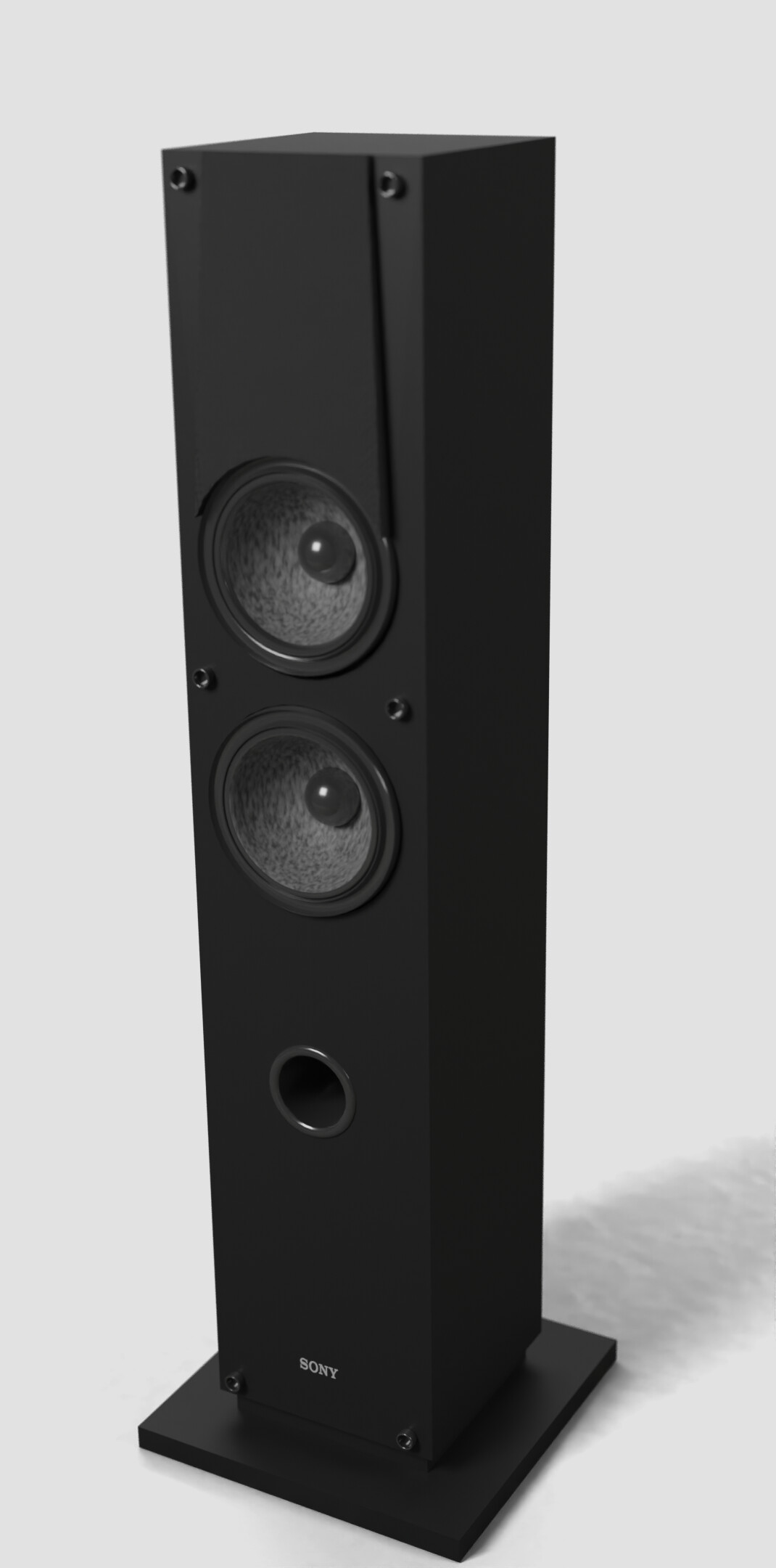 ArtStation - Sony Standing Speaker