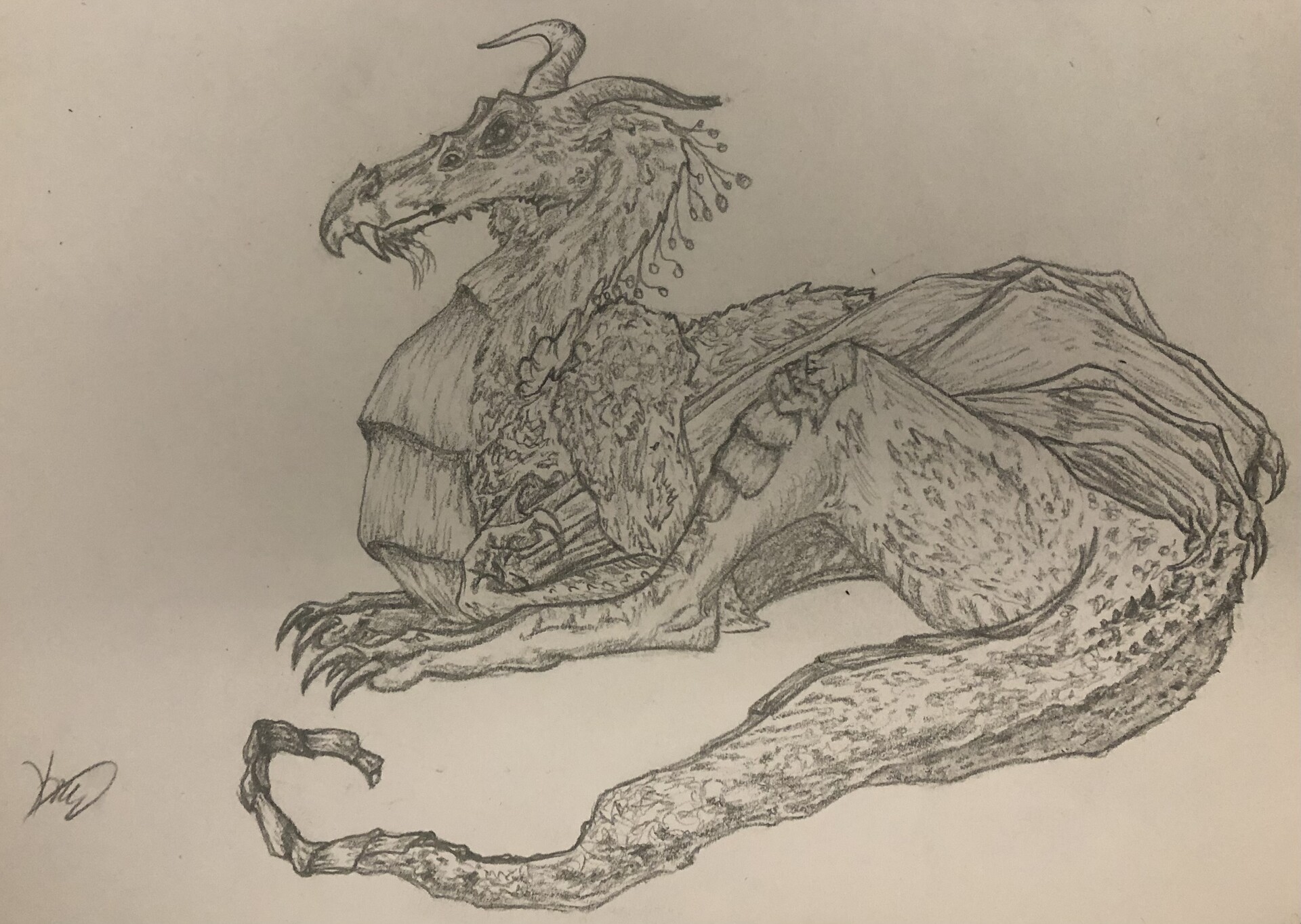 ArtStation - 4 Eyed Rattlesnake Dragon