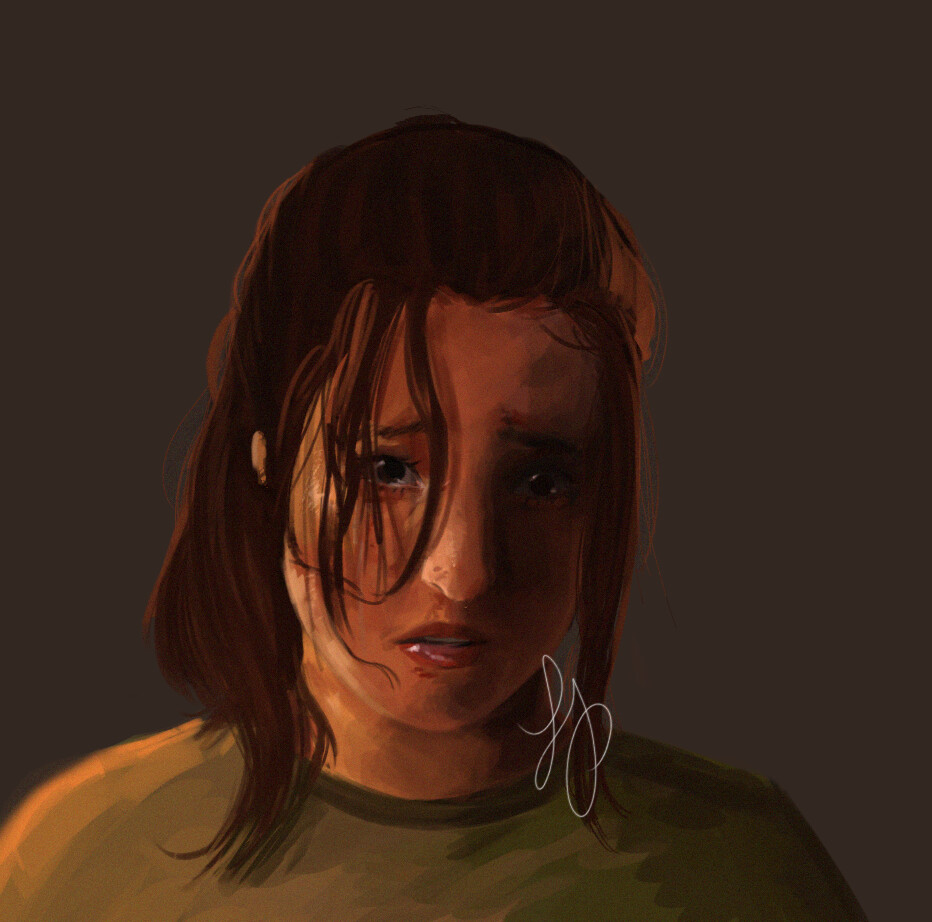 ArtStation - Ellie TLOU