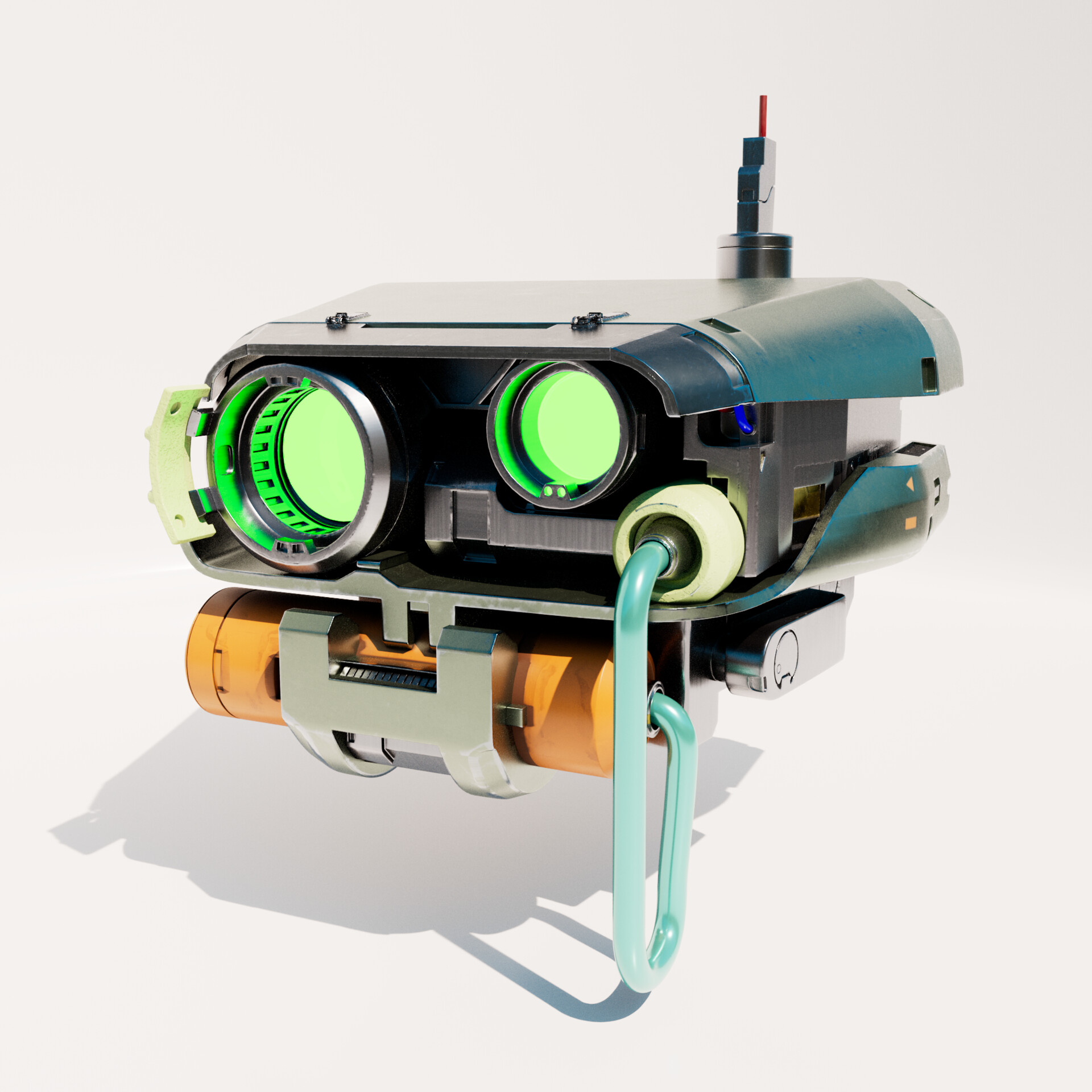 ArtStation - Robot Head Simple Abstract