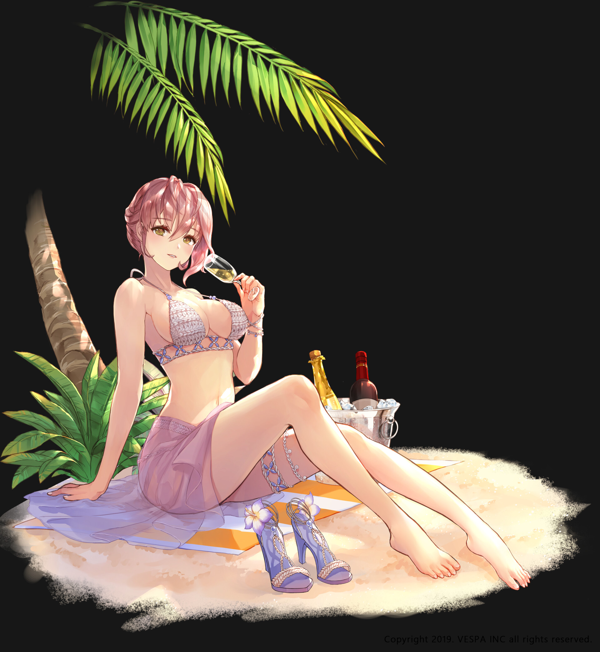 ArtStation - King's Raid - Yuria bikini costume