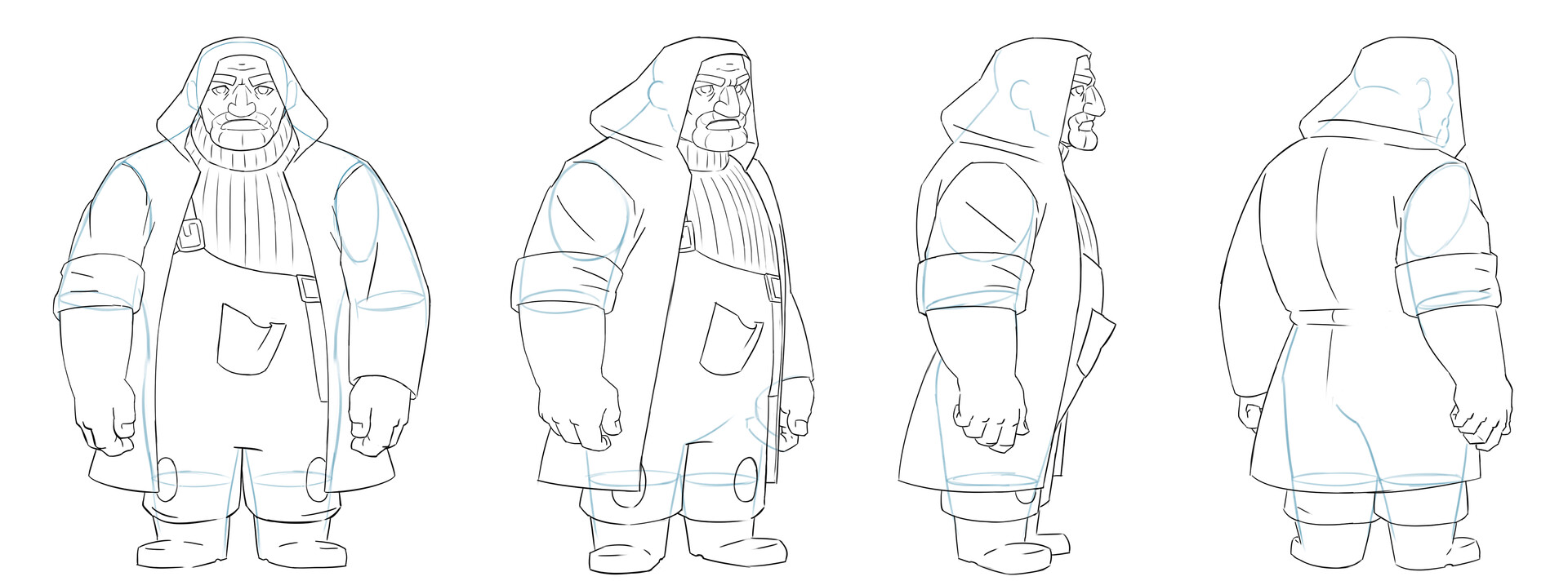 ArtStation - Fisherman Character Rotation