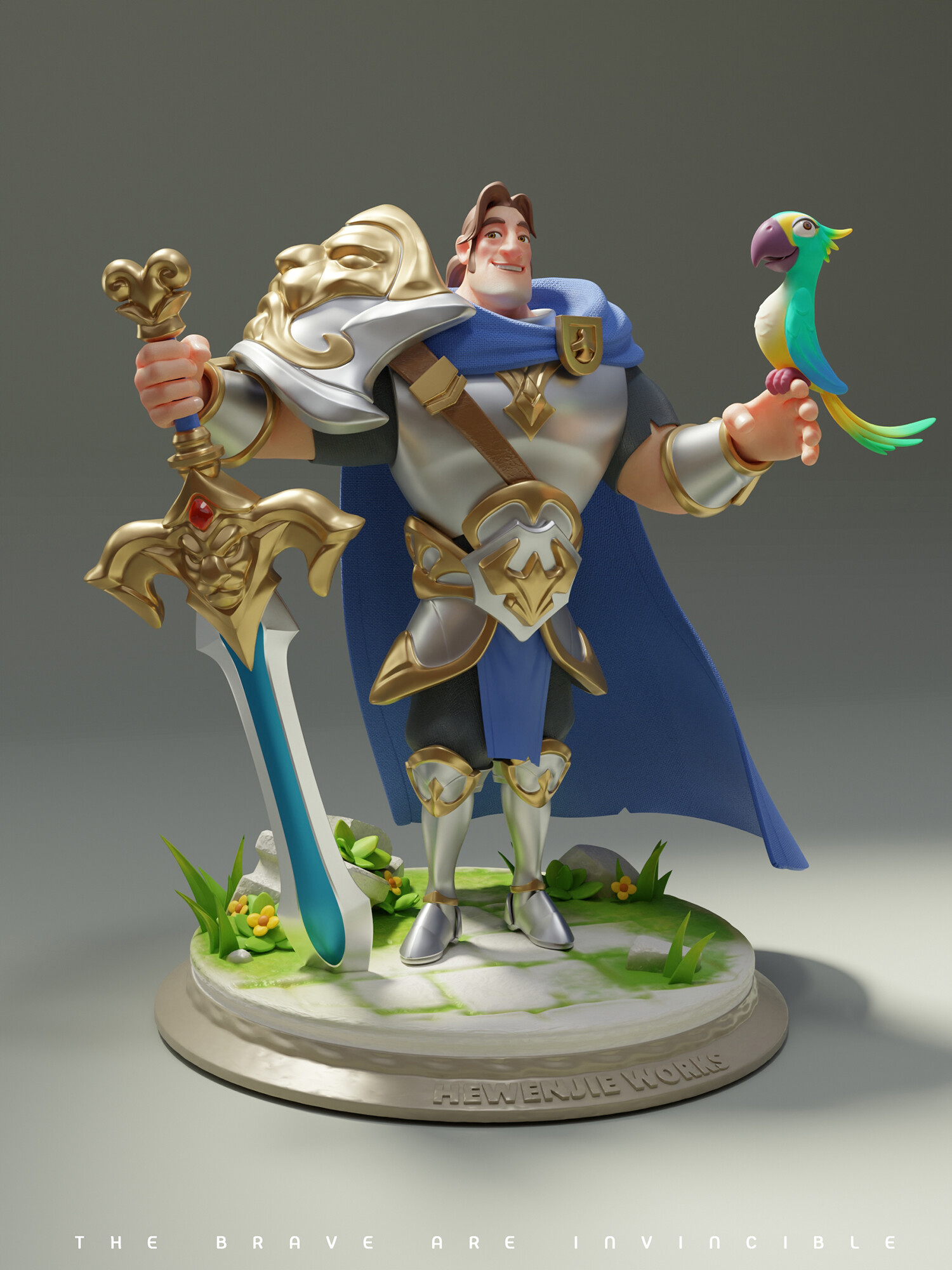 ArtStation - The brave are invincible