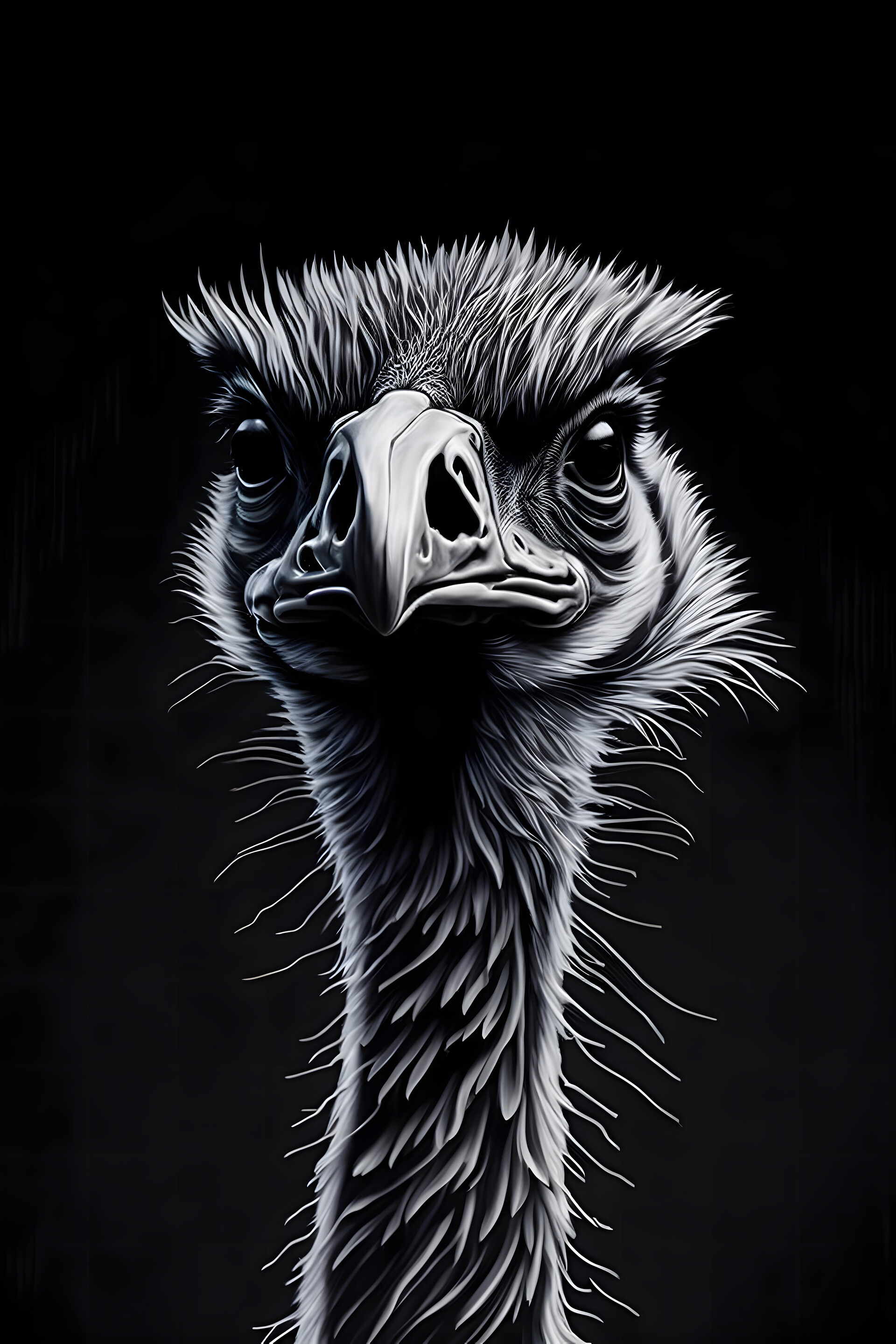 ArtStation - Grumpy Ostrich