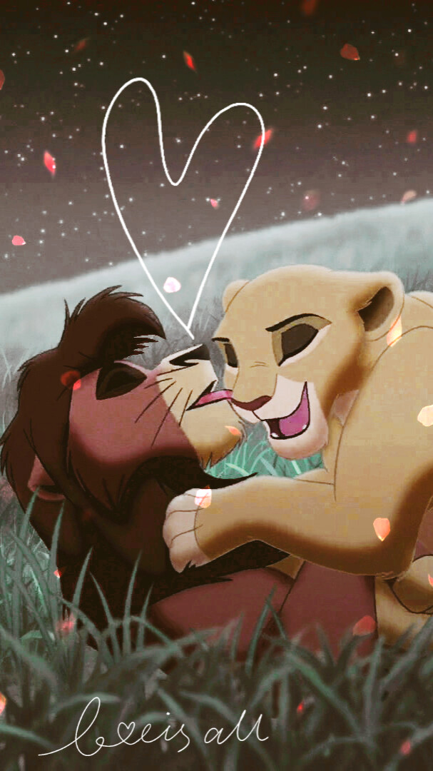 The Lion King Kiara And Kovu In Love