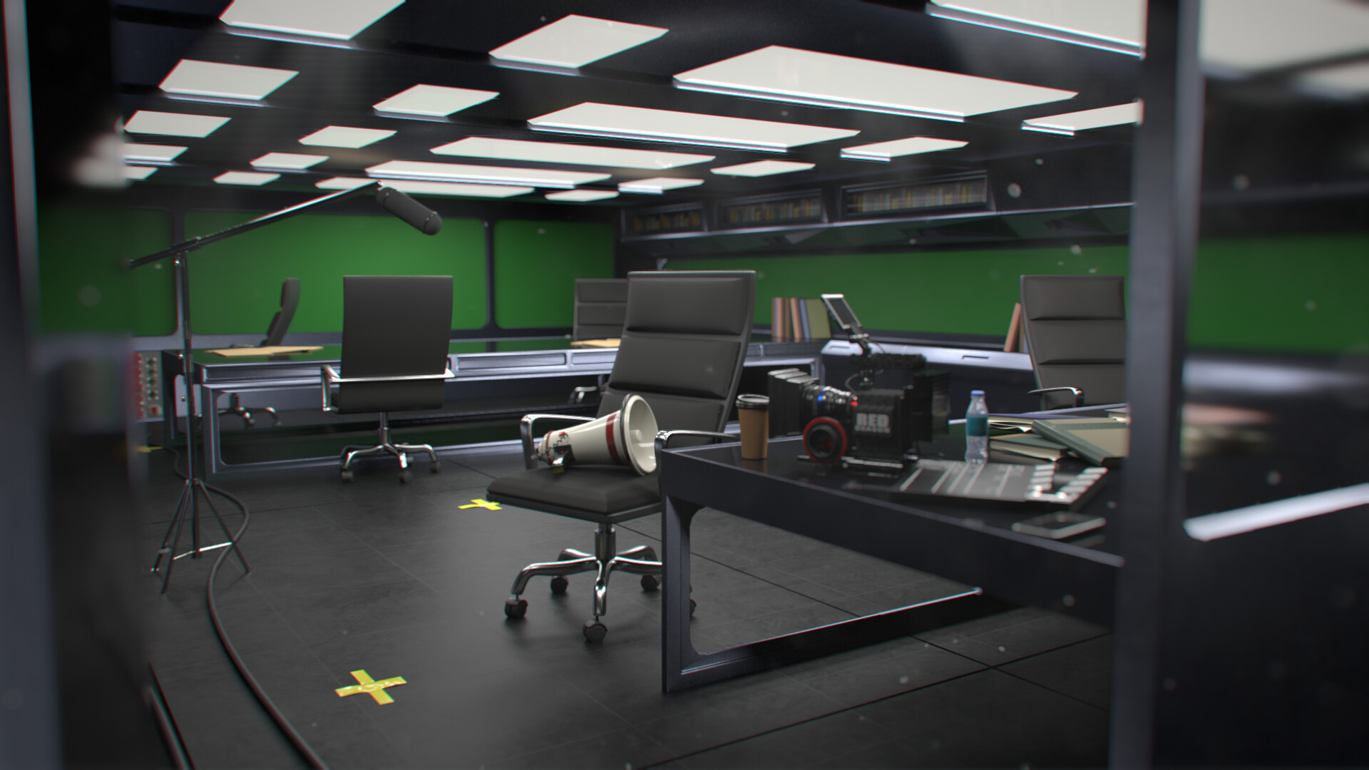 ArtStation - Recreation of Ender's Game movie set