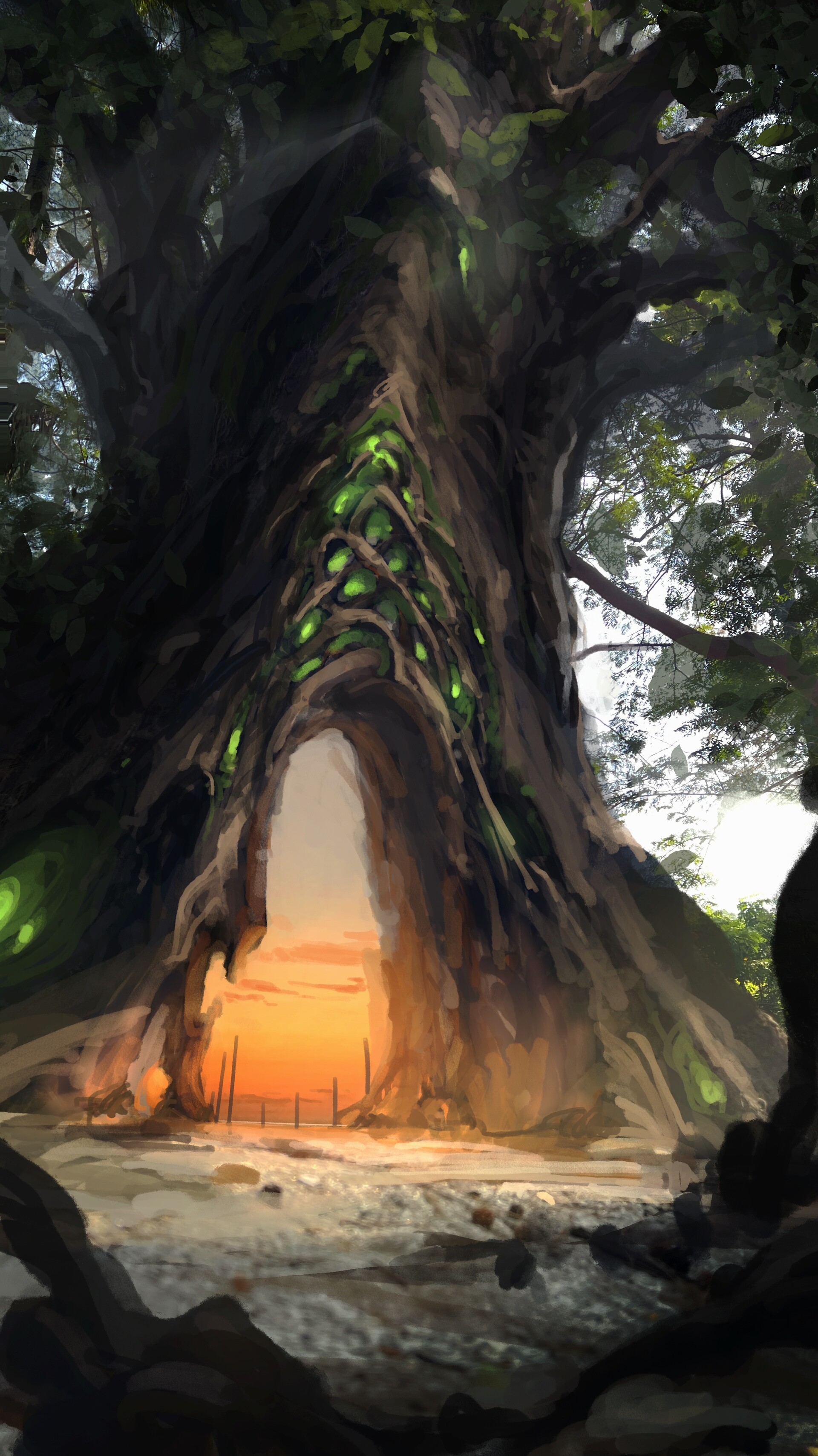 ArtStation - Portal Tree
