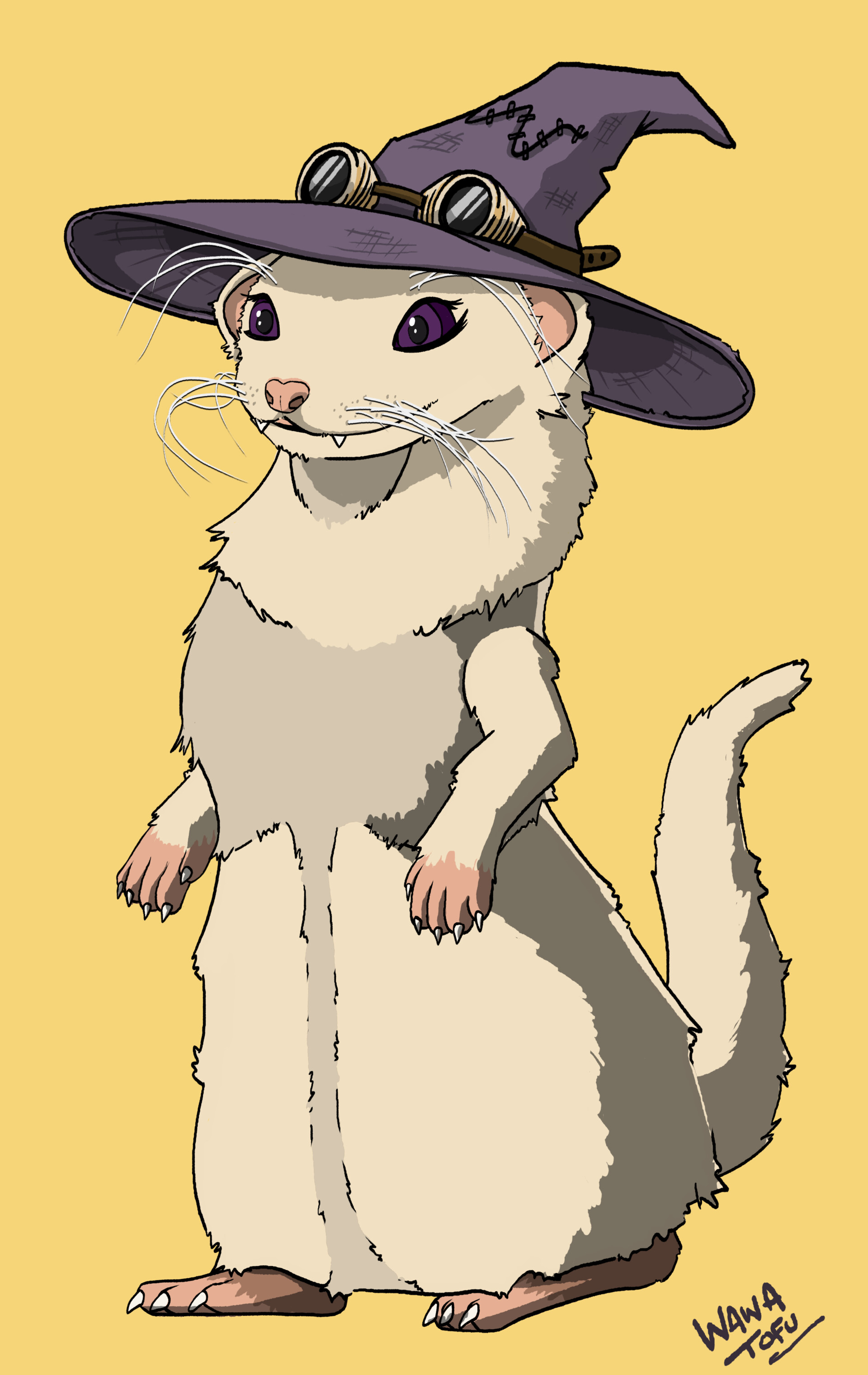 ArtStation - Pet witch Tofu