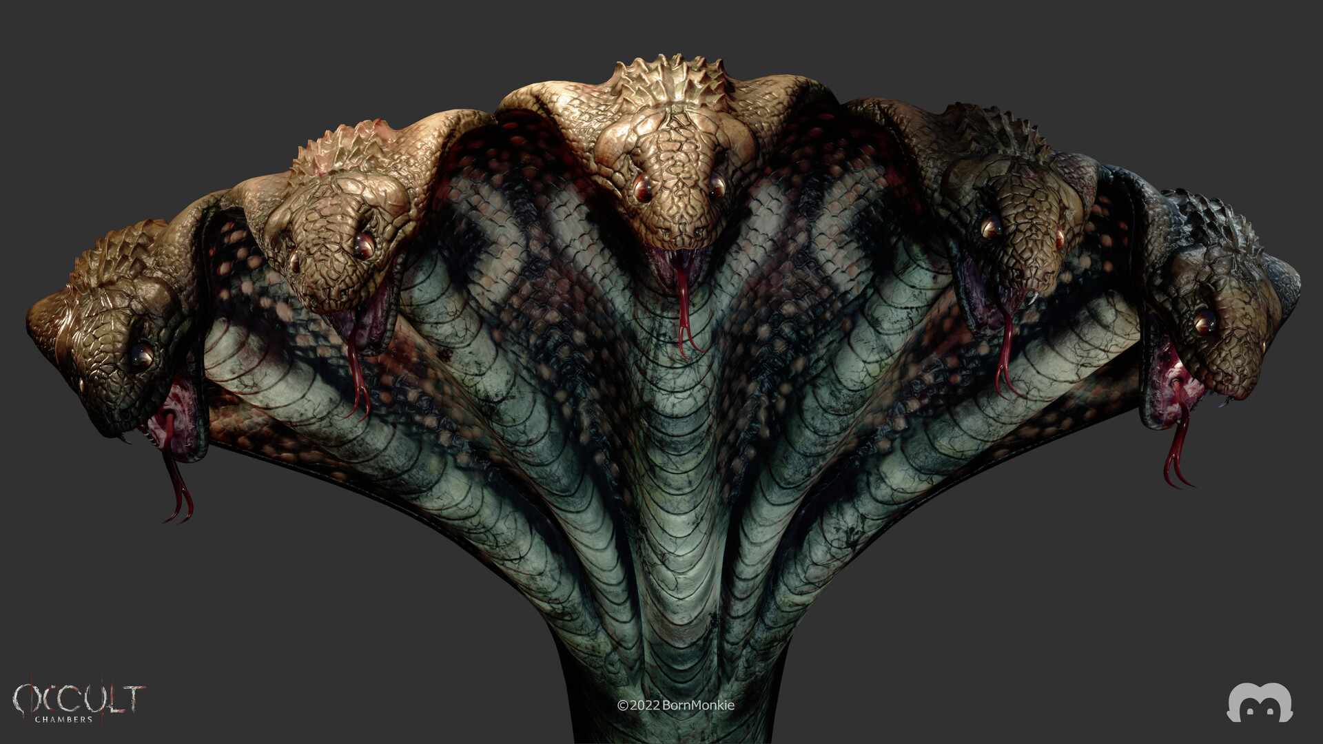 BornMonkie - Five Headed Snake