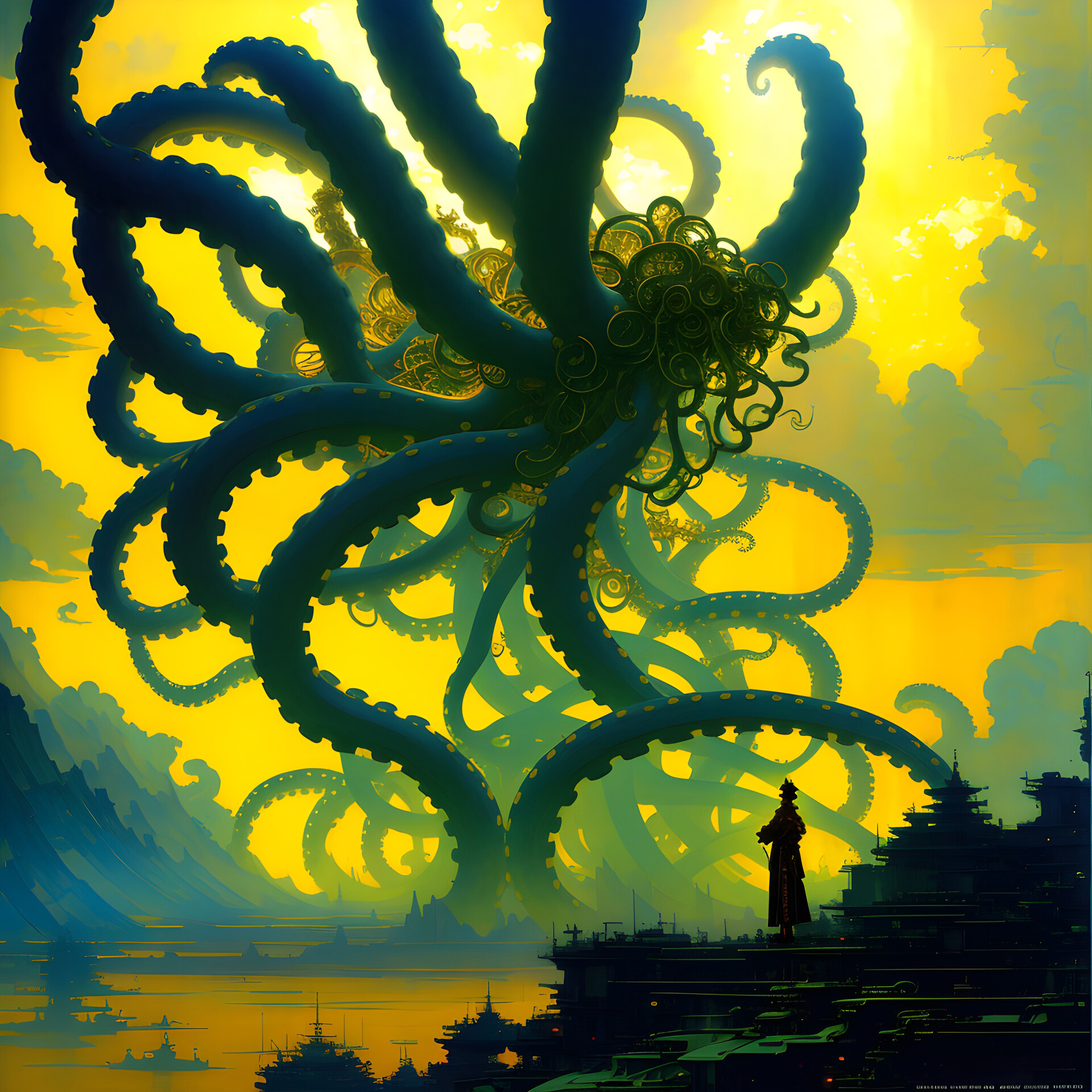 CreativeCircuits - Octopus god