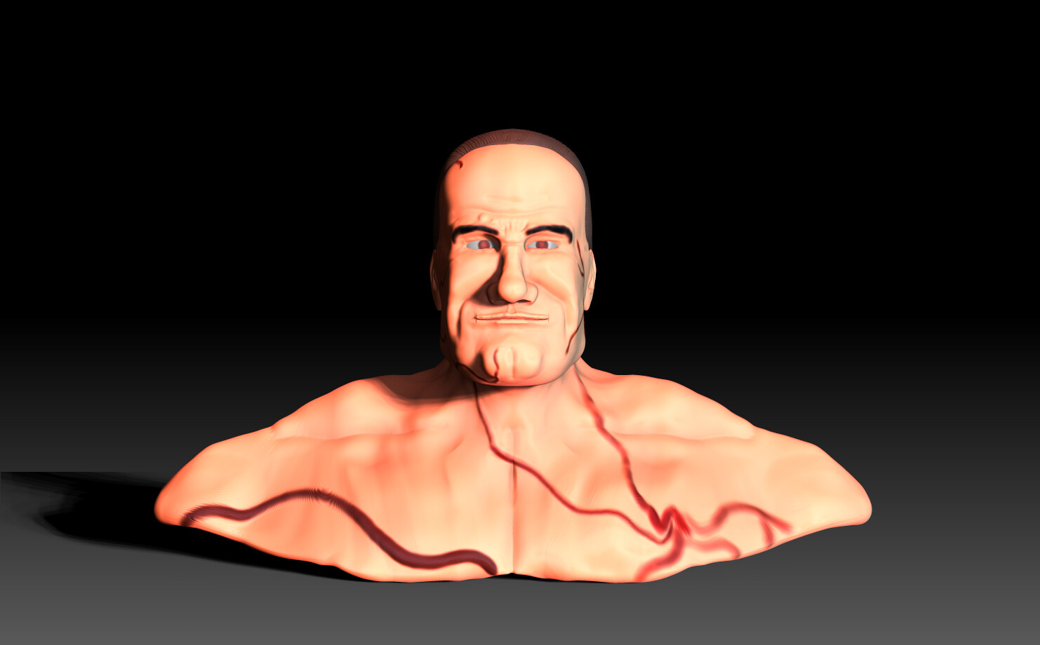 ArtStation - Armstrong, zbrush recreation attempt.