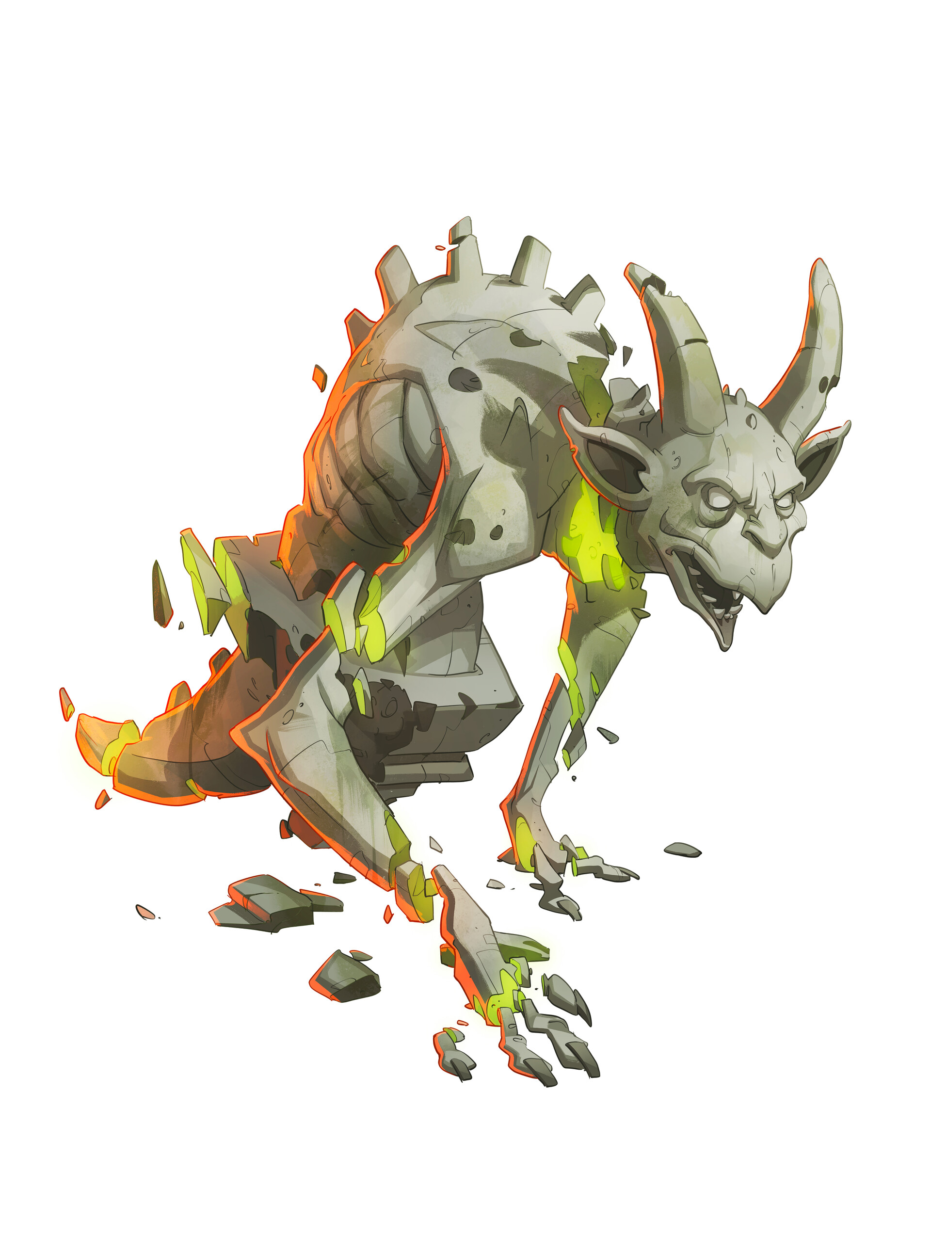 ArtStation - Massive Darkness 2: Gargoyle