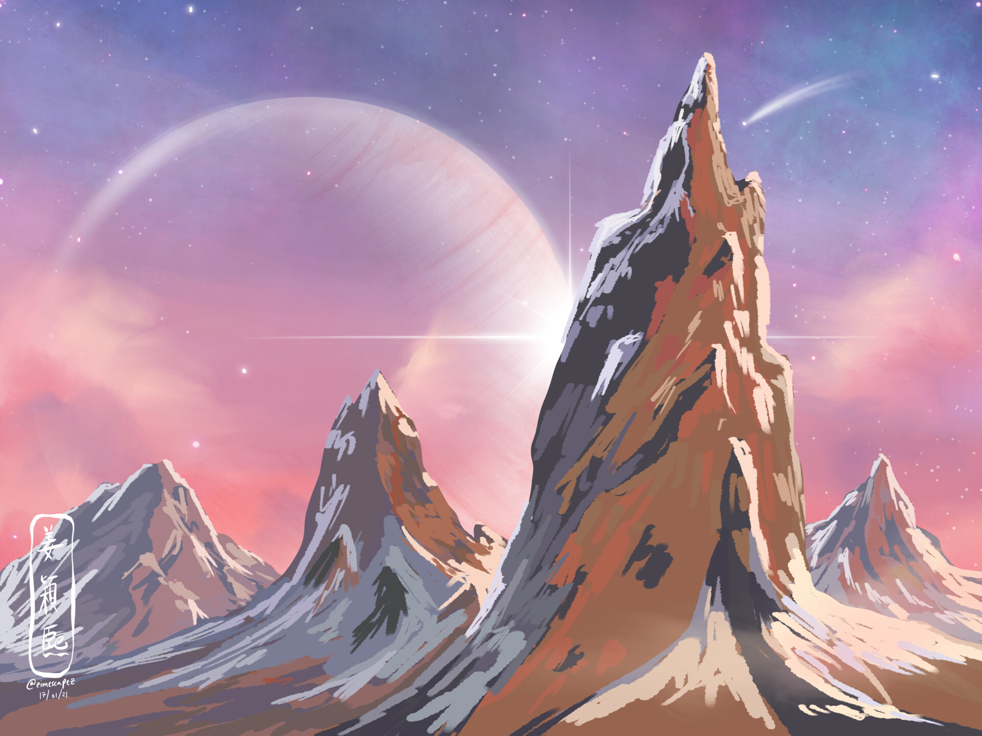 ArtStation - Snowy Planet