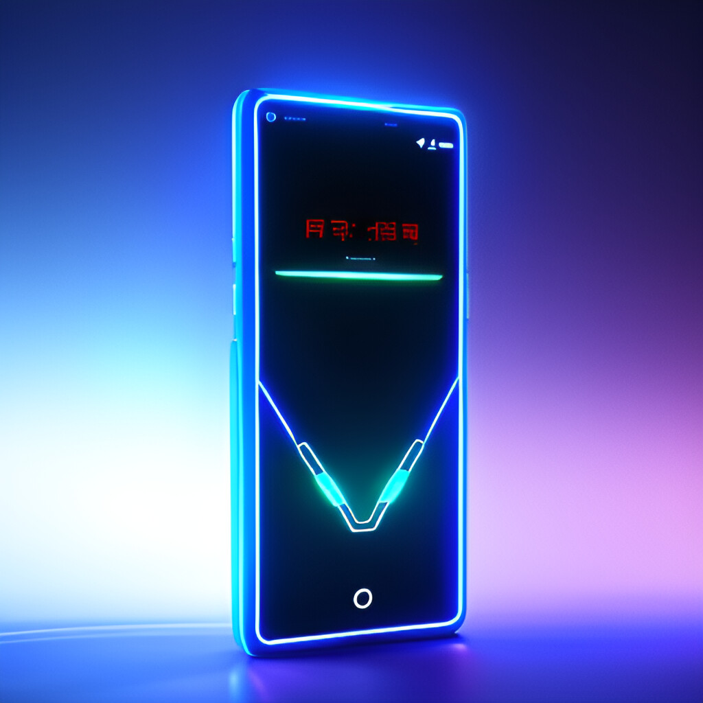 ArtStation - Futuristic smartphone (Postcyberpunk)