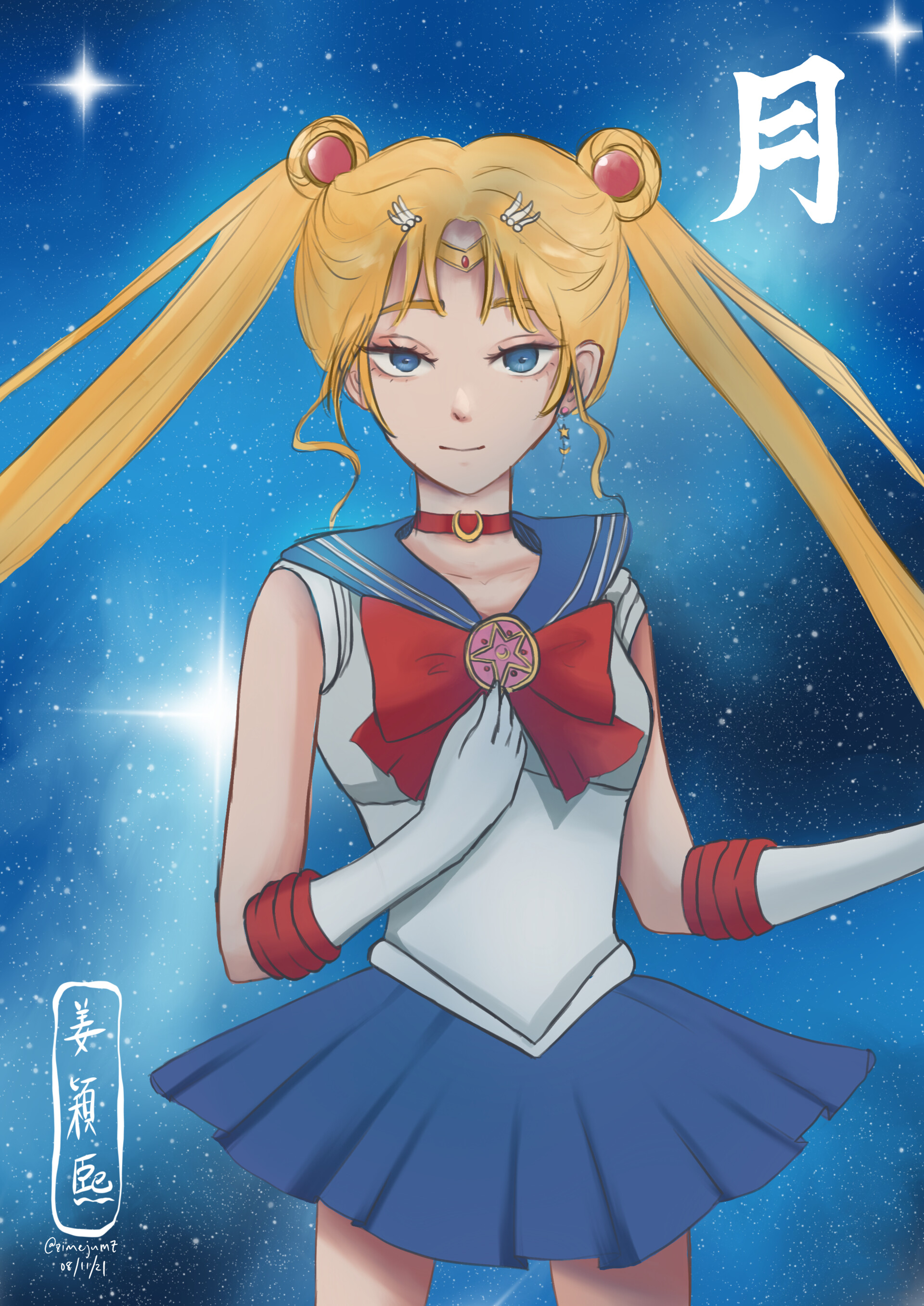 ArtStation - Usagi Tsukino (Sailor Moon)