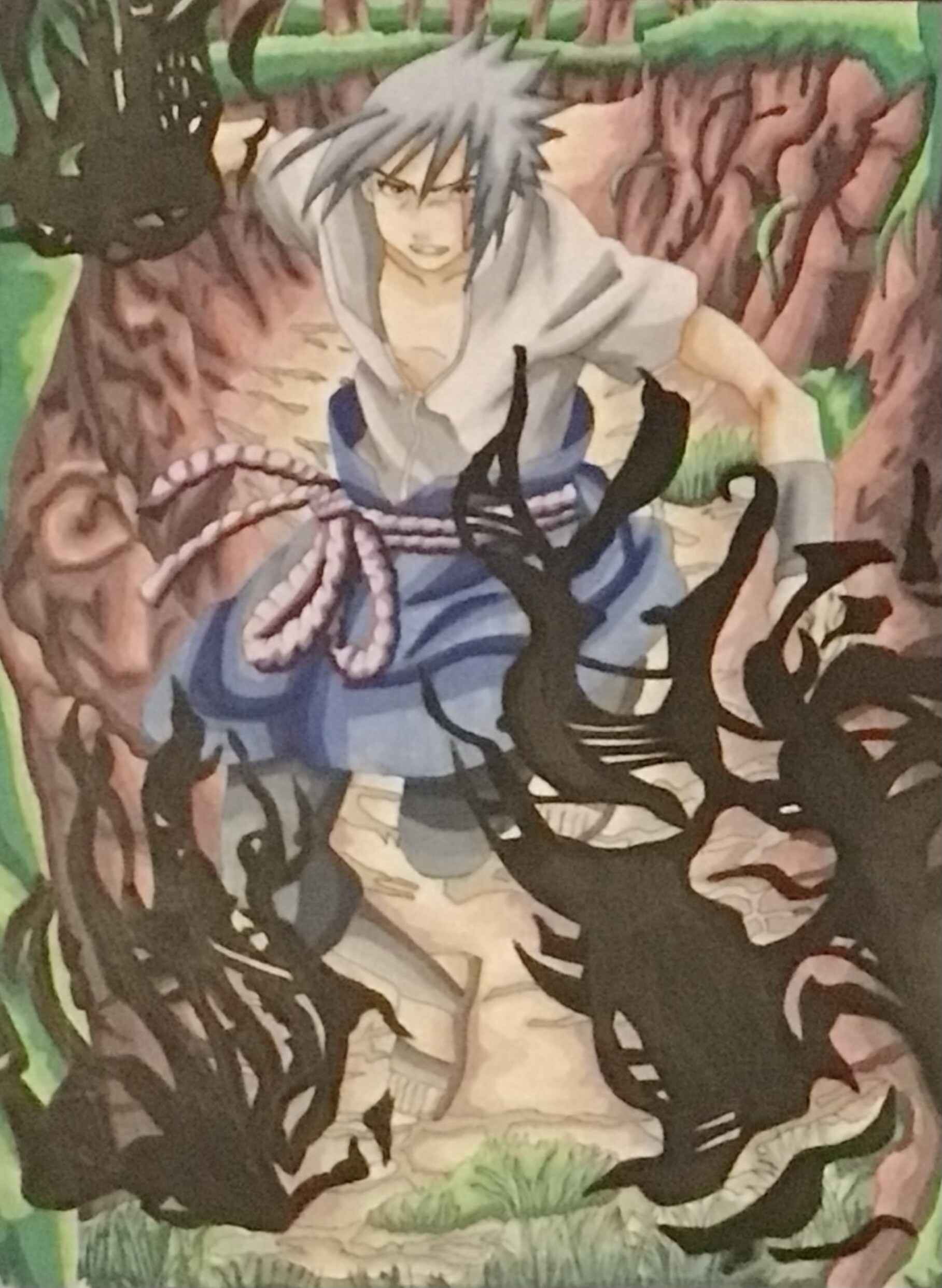 ArtStation - Sasuke Amaterasu