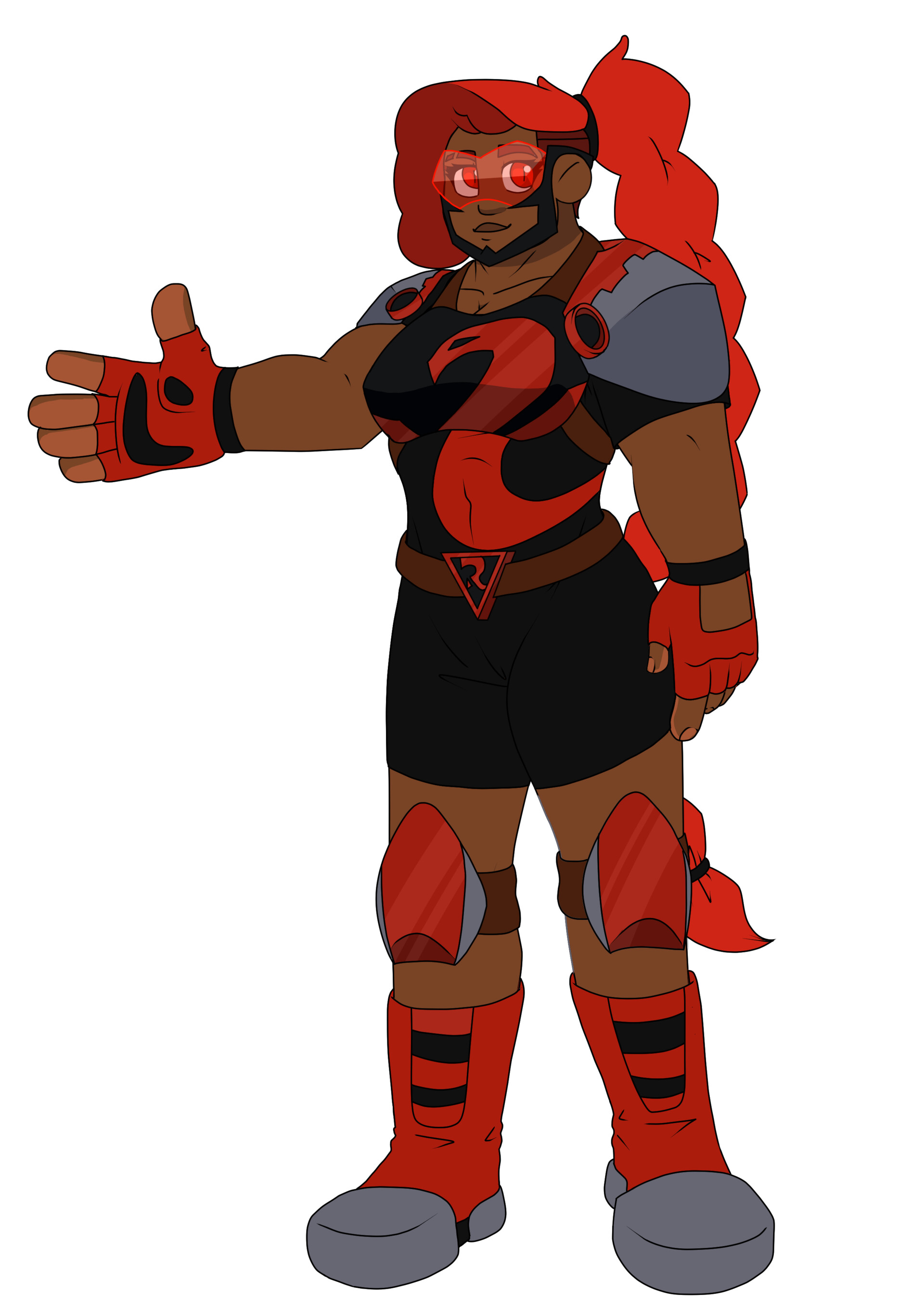 ArtStation - Red Serpent New Design