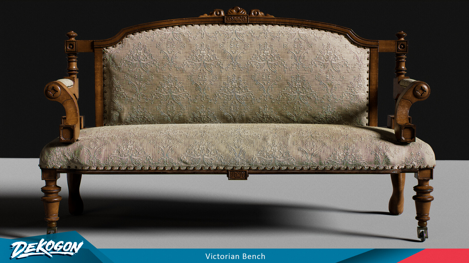 ArtStation - Victorian Bench