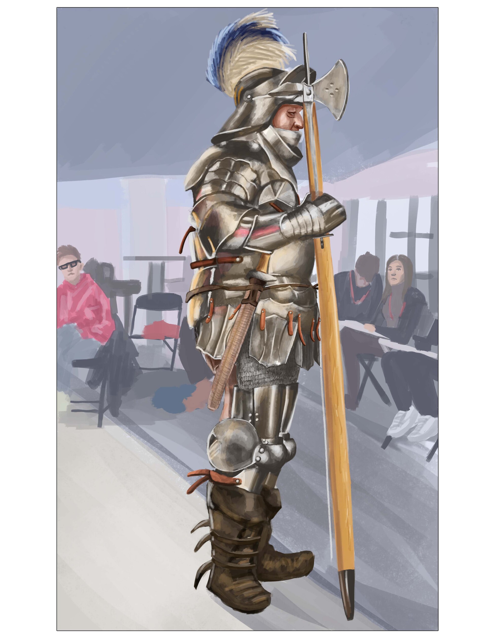 ArtStation - Knights at arms