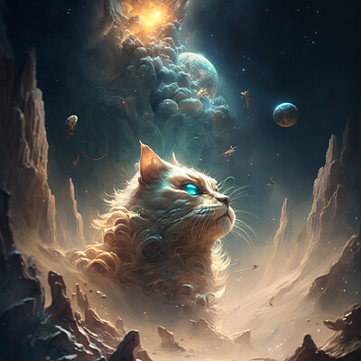 Space Cats Wallpaper Mac