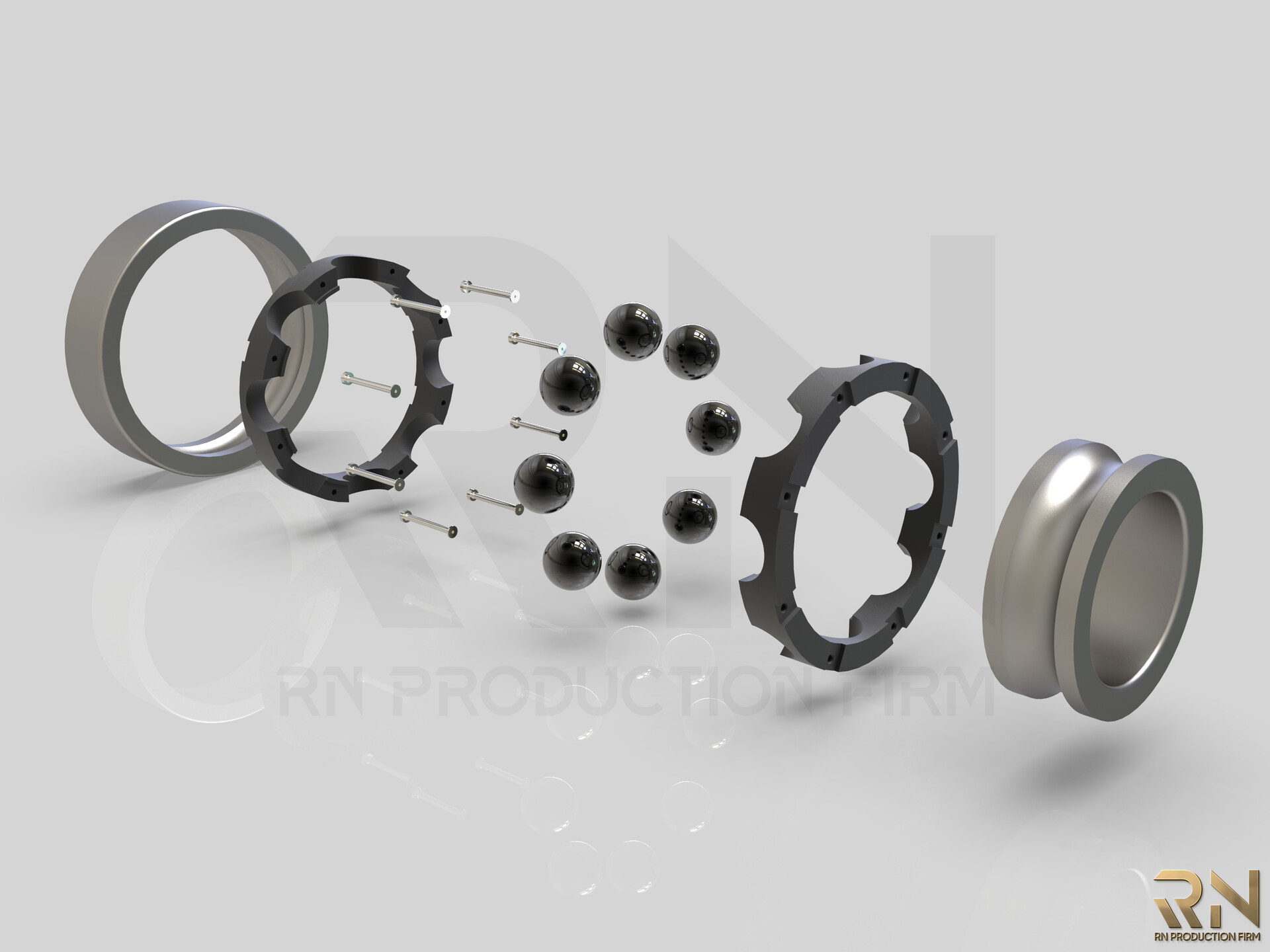 ArtStation - 3D "Machine Exploded View" Project