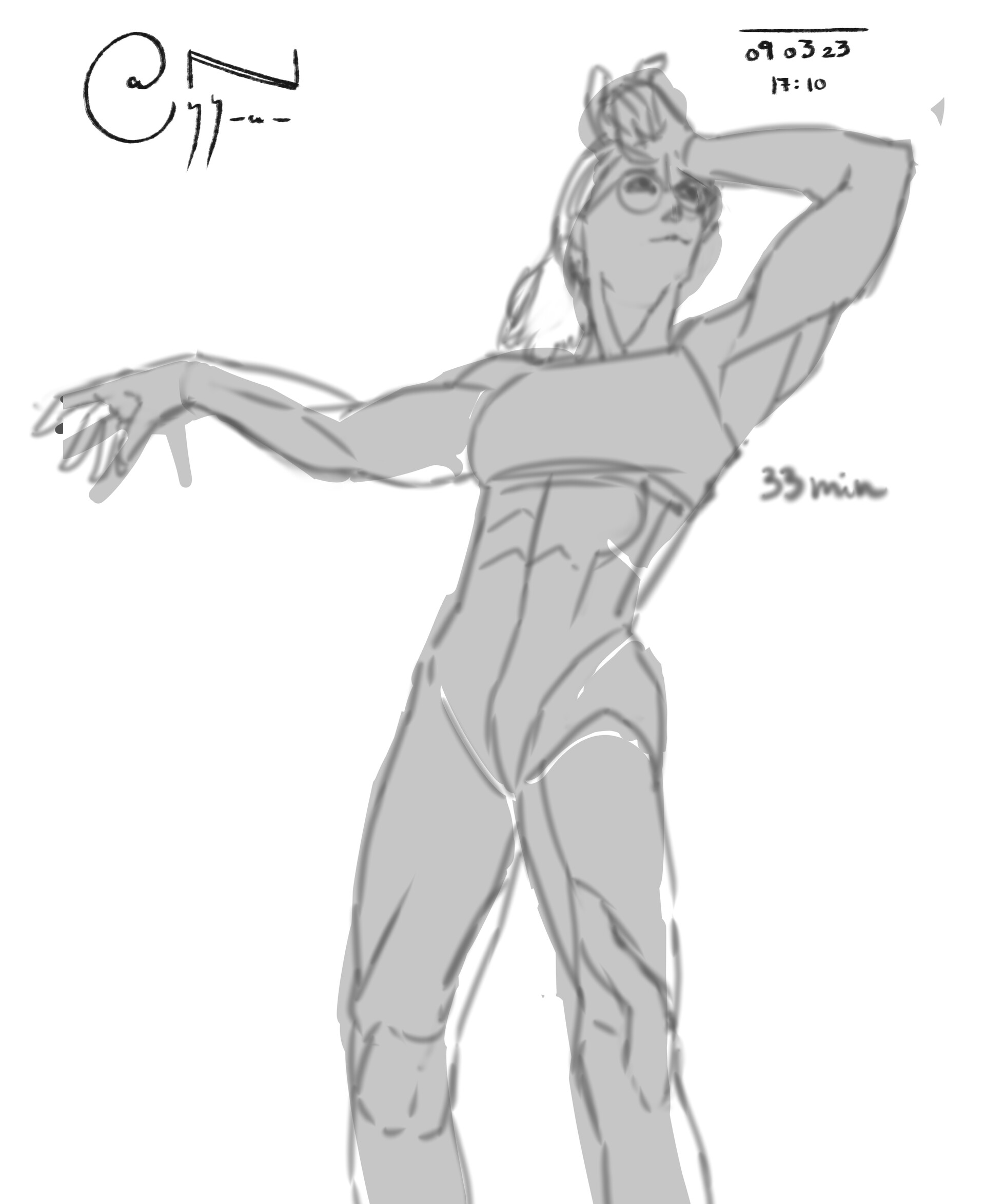 how to draw dramatic poses