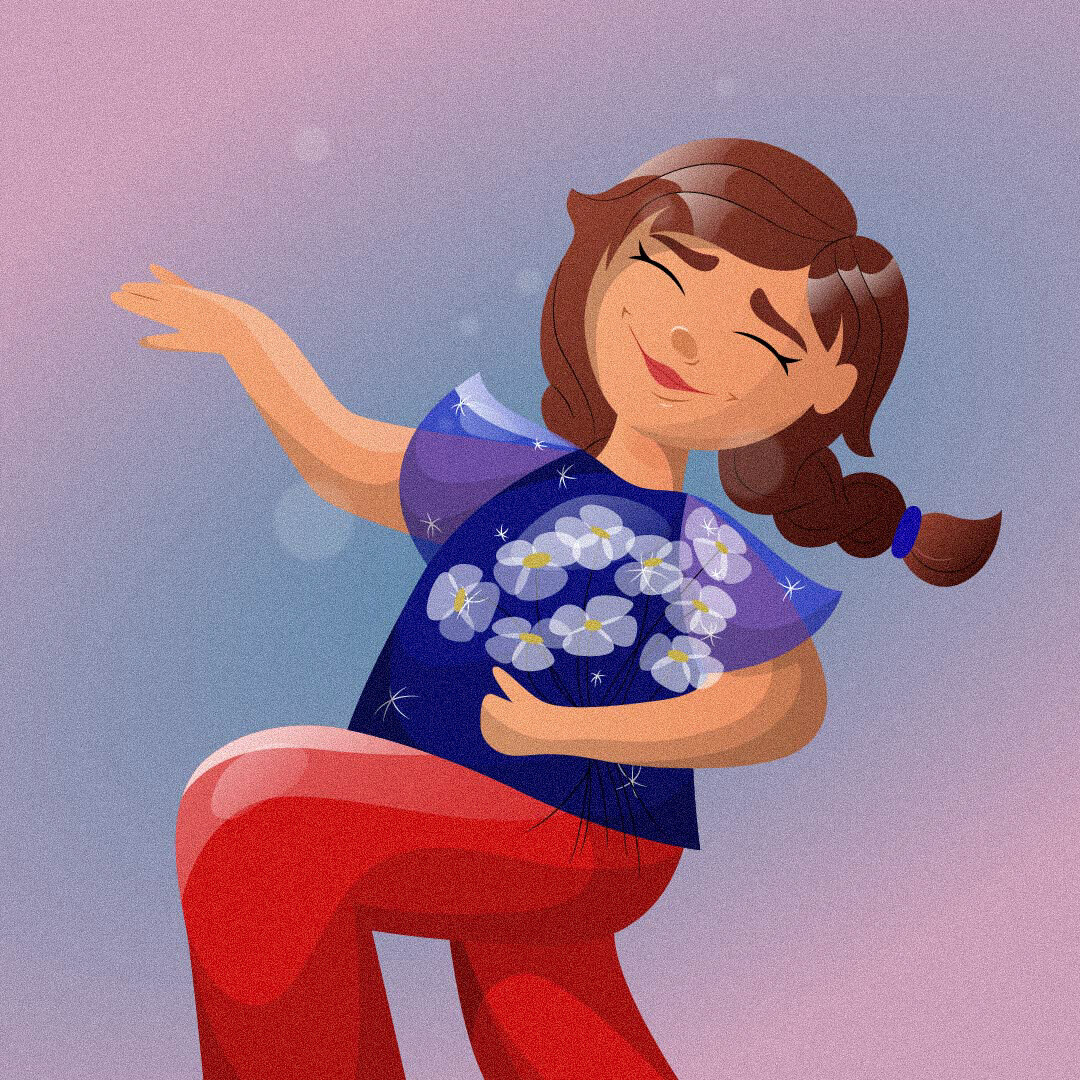 ArtStation - Happy girl