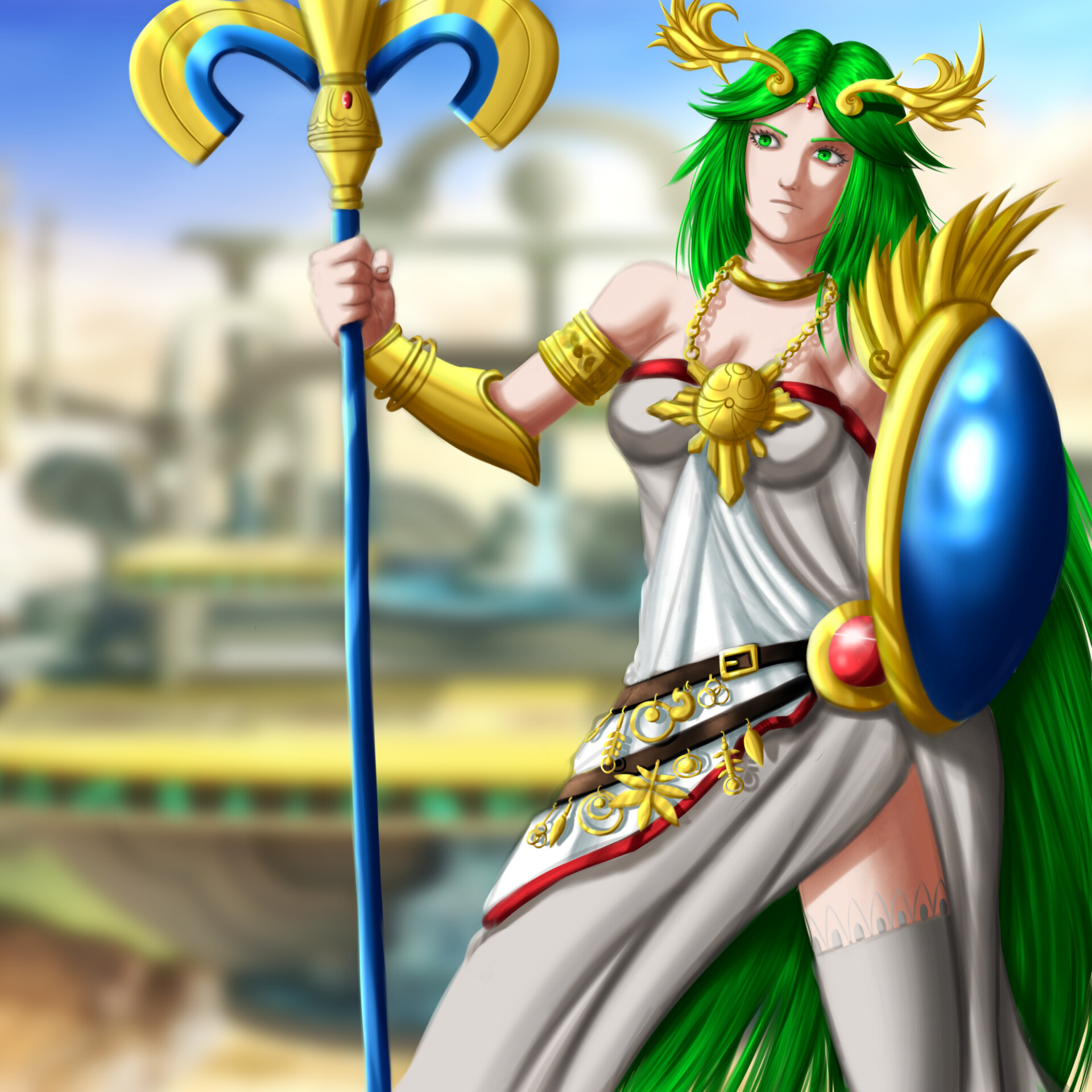 ArtStation - Palutena