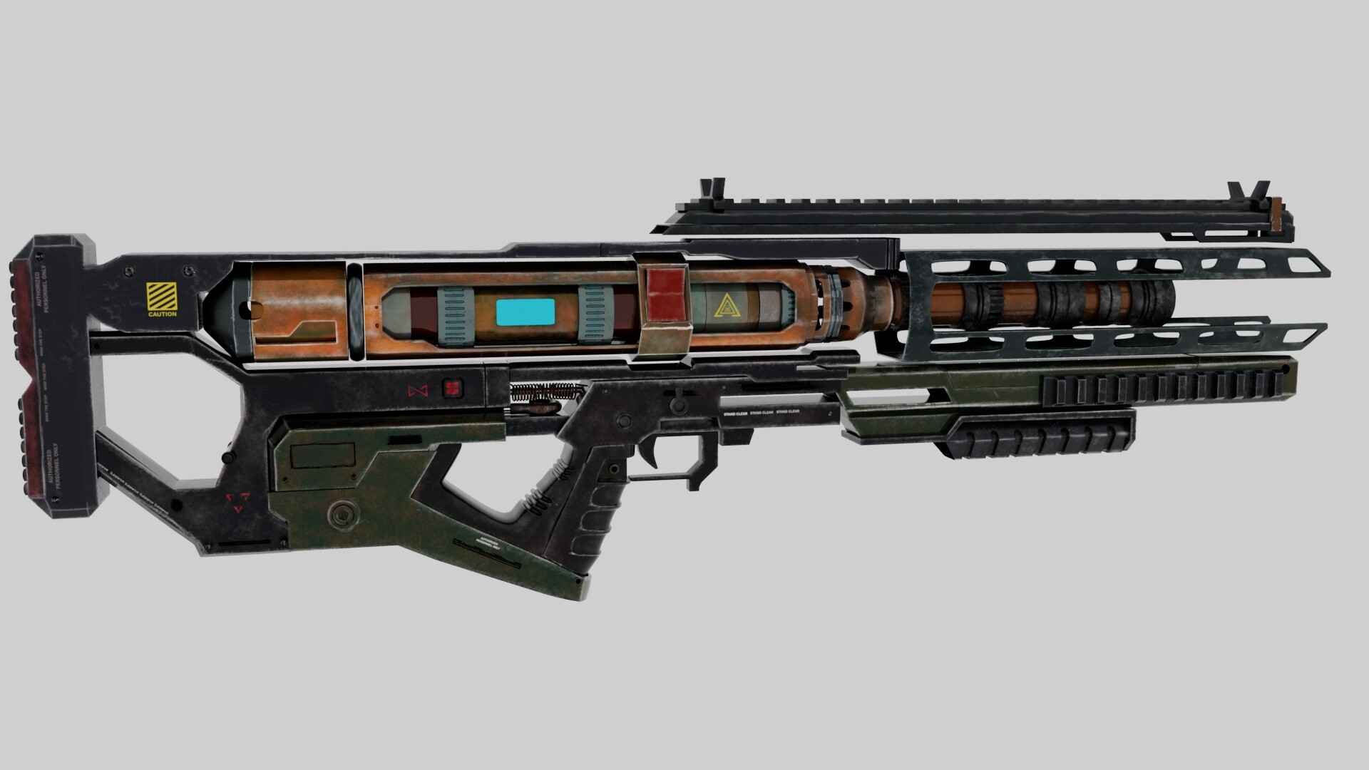 ArtStation - stylized gun