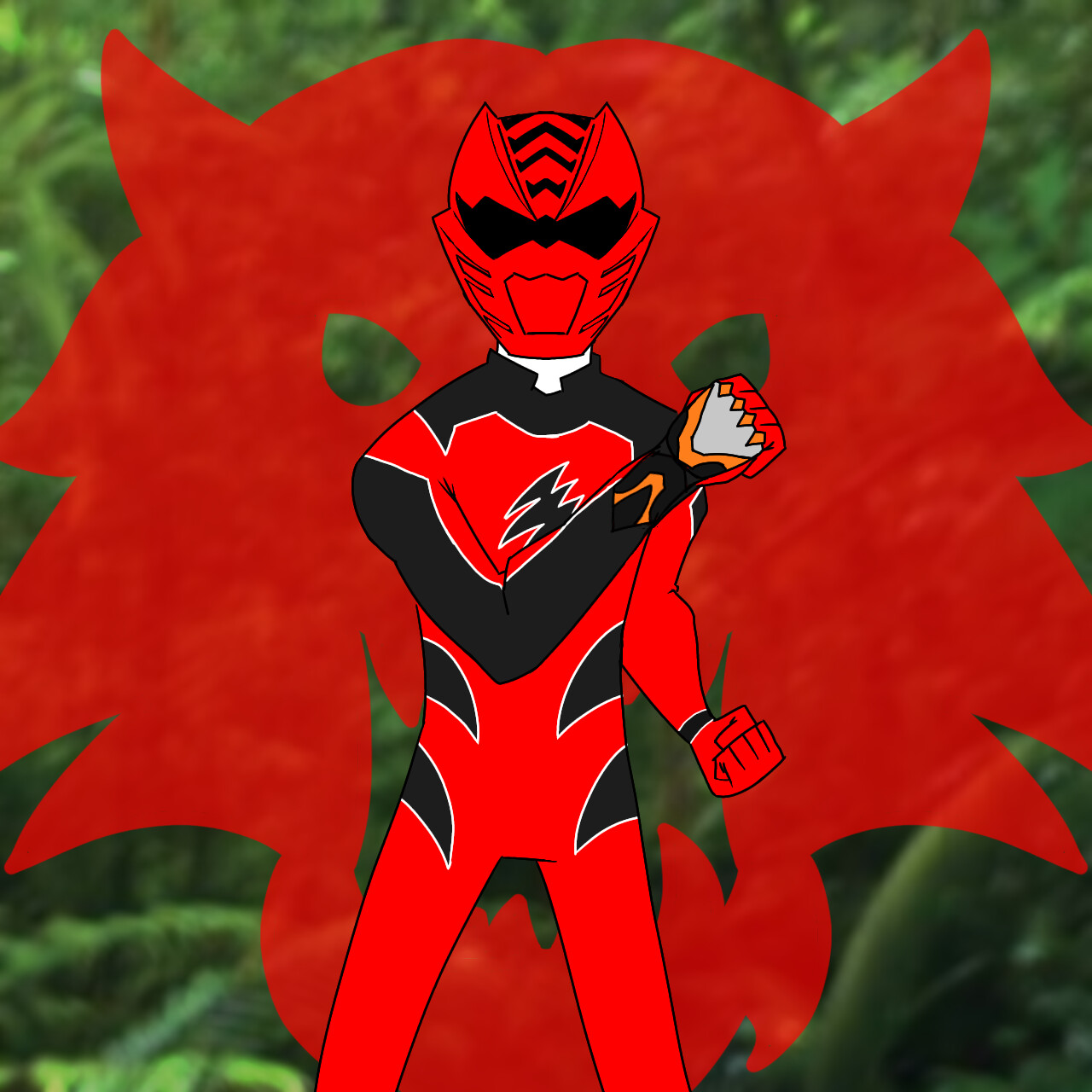 ArtStation - Mighty Marchin' Power Rangers Day 15 - Jungle Fury