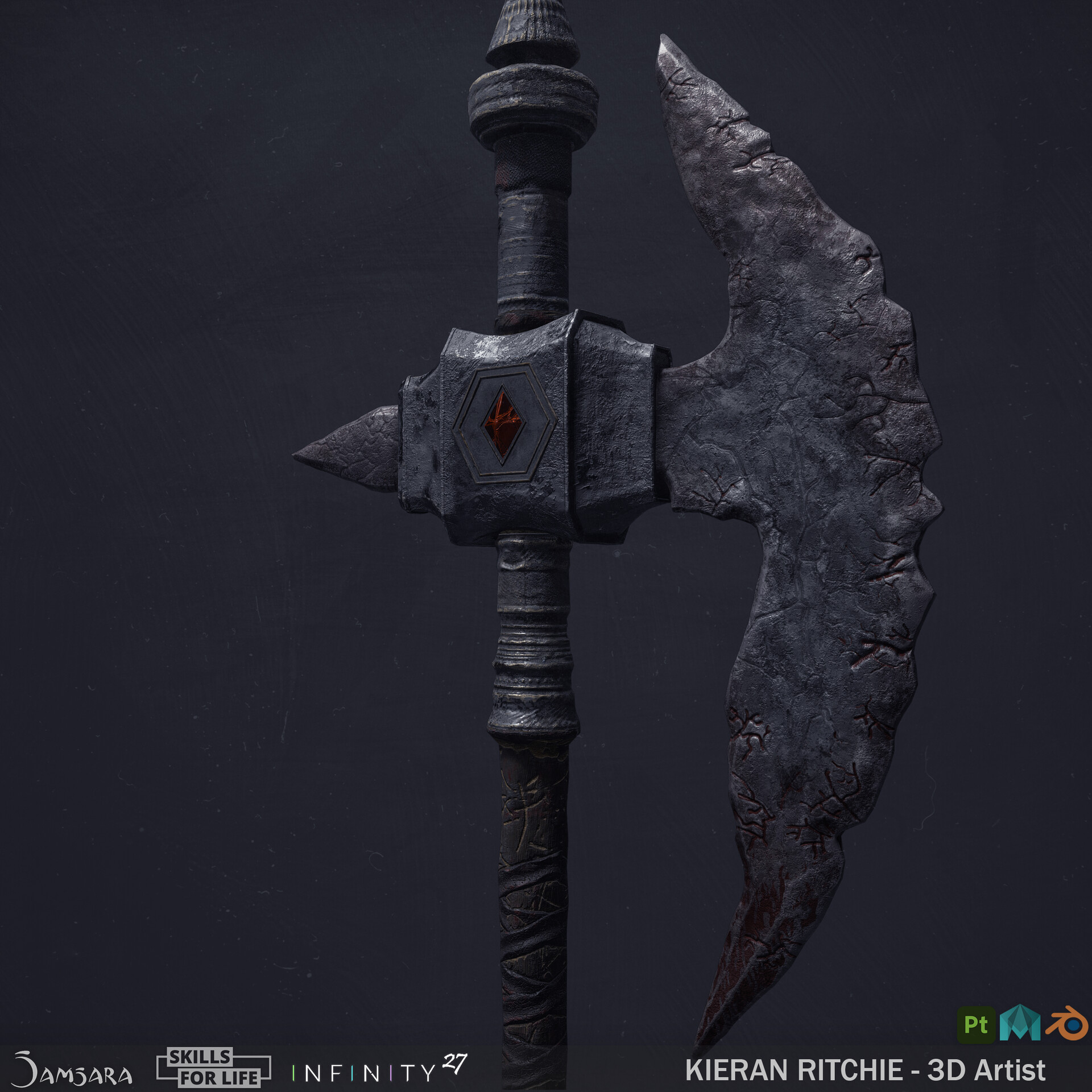 ArtStation - The Headsman Axe