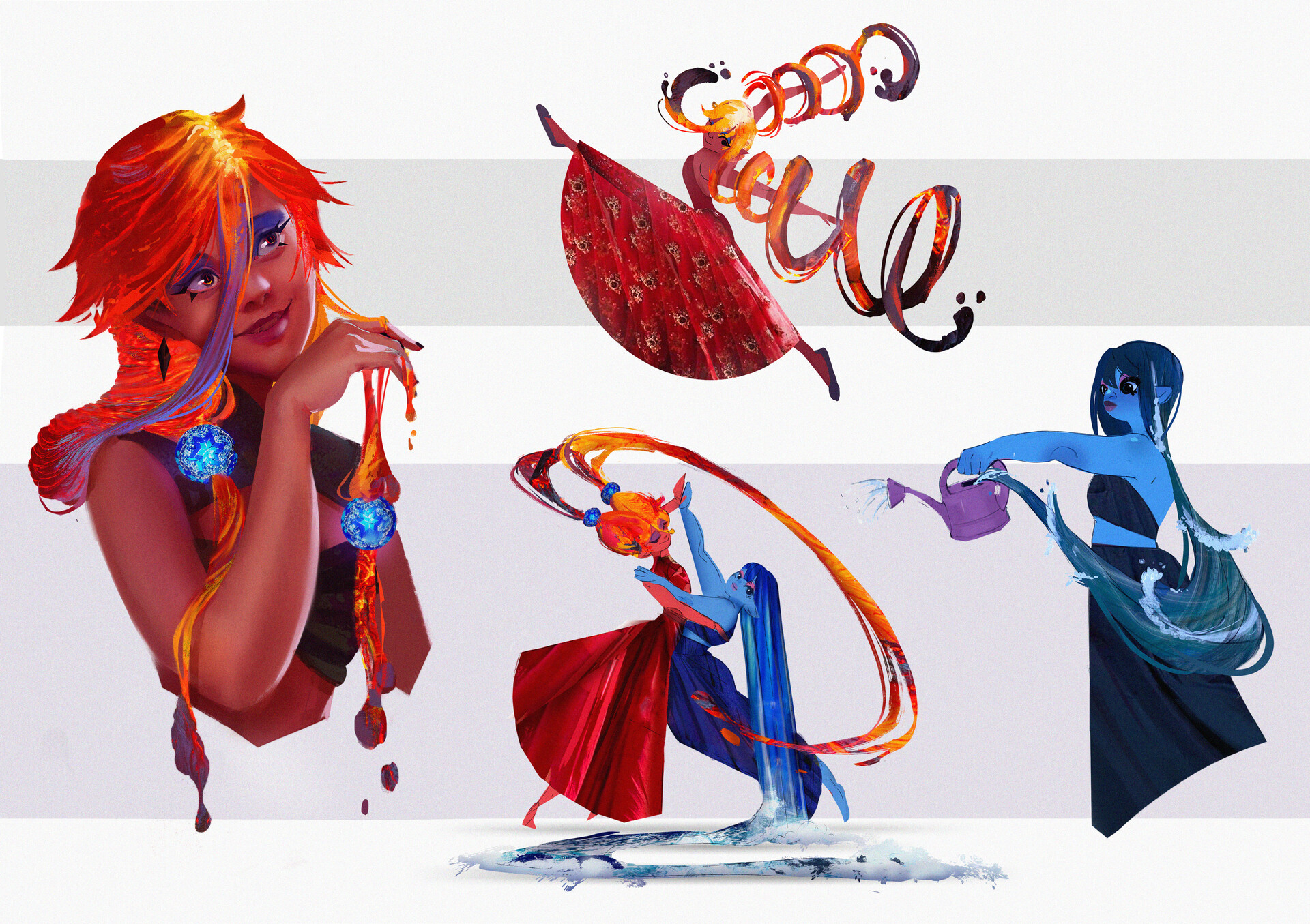 ArtStation - Mystical - Character Ideation 4