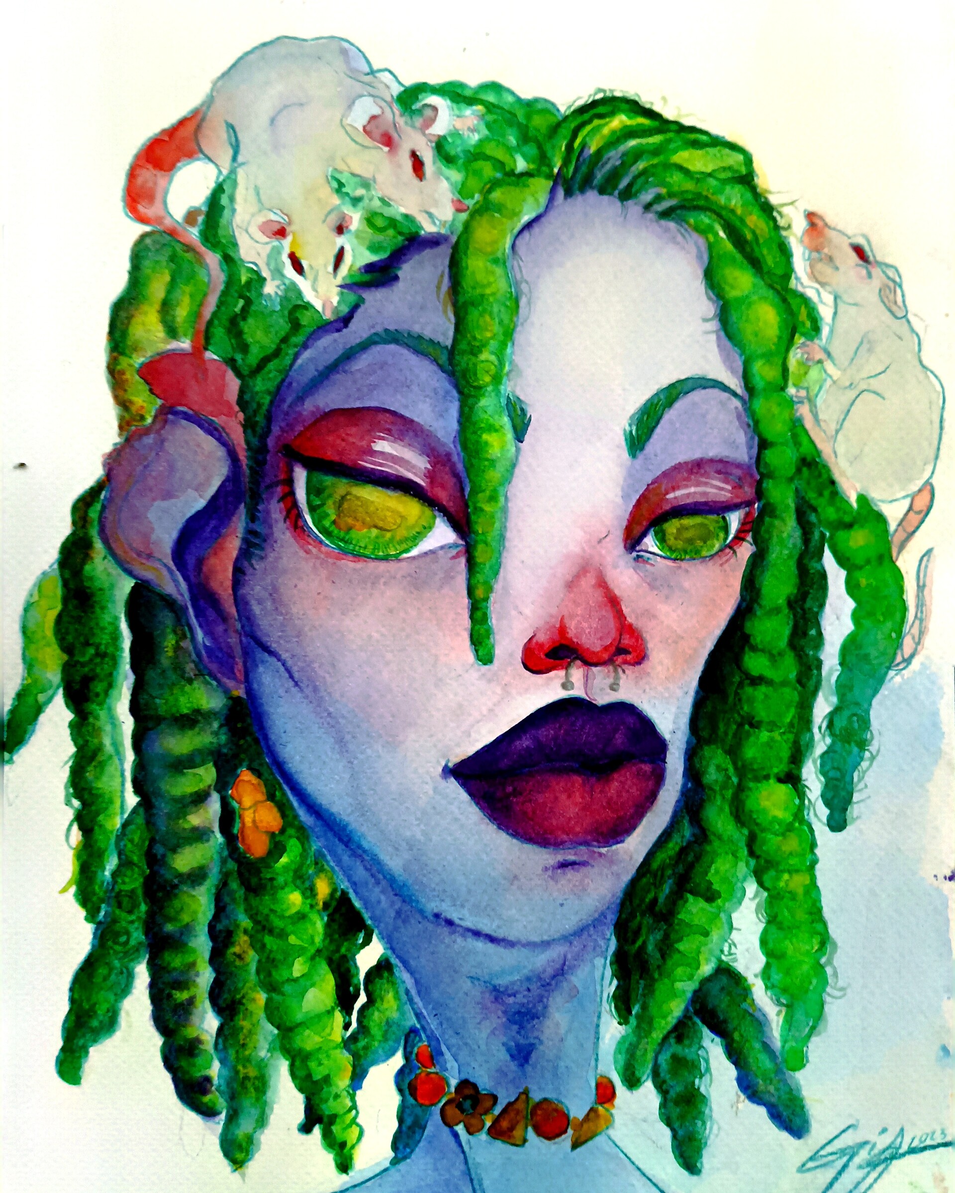 ArtStation - Verde pa ponerse Morado